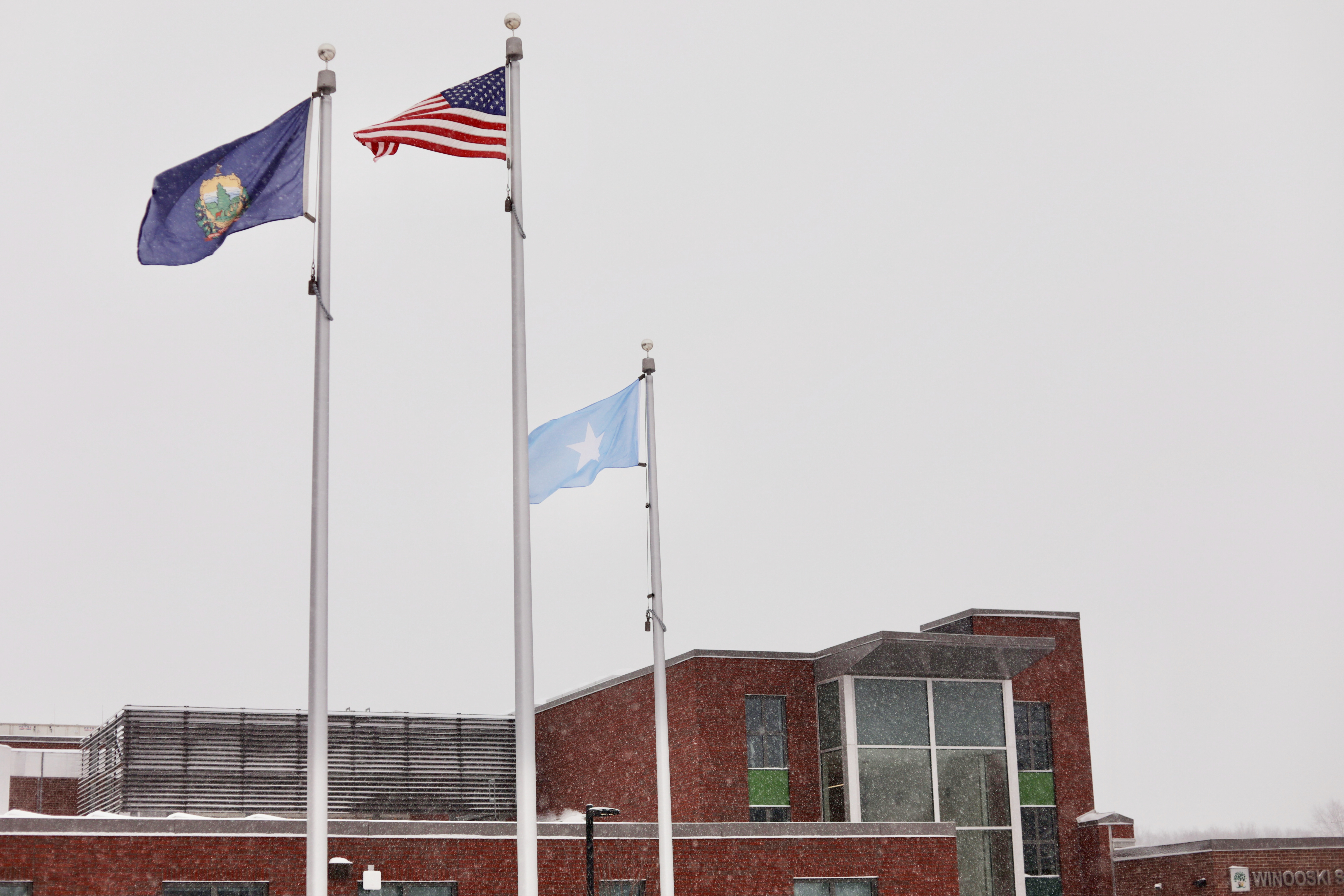 Somali flag flown outside Vermont school building over Trump 'garbage ...