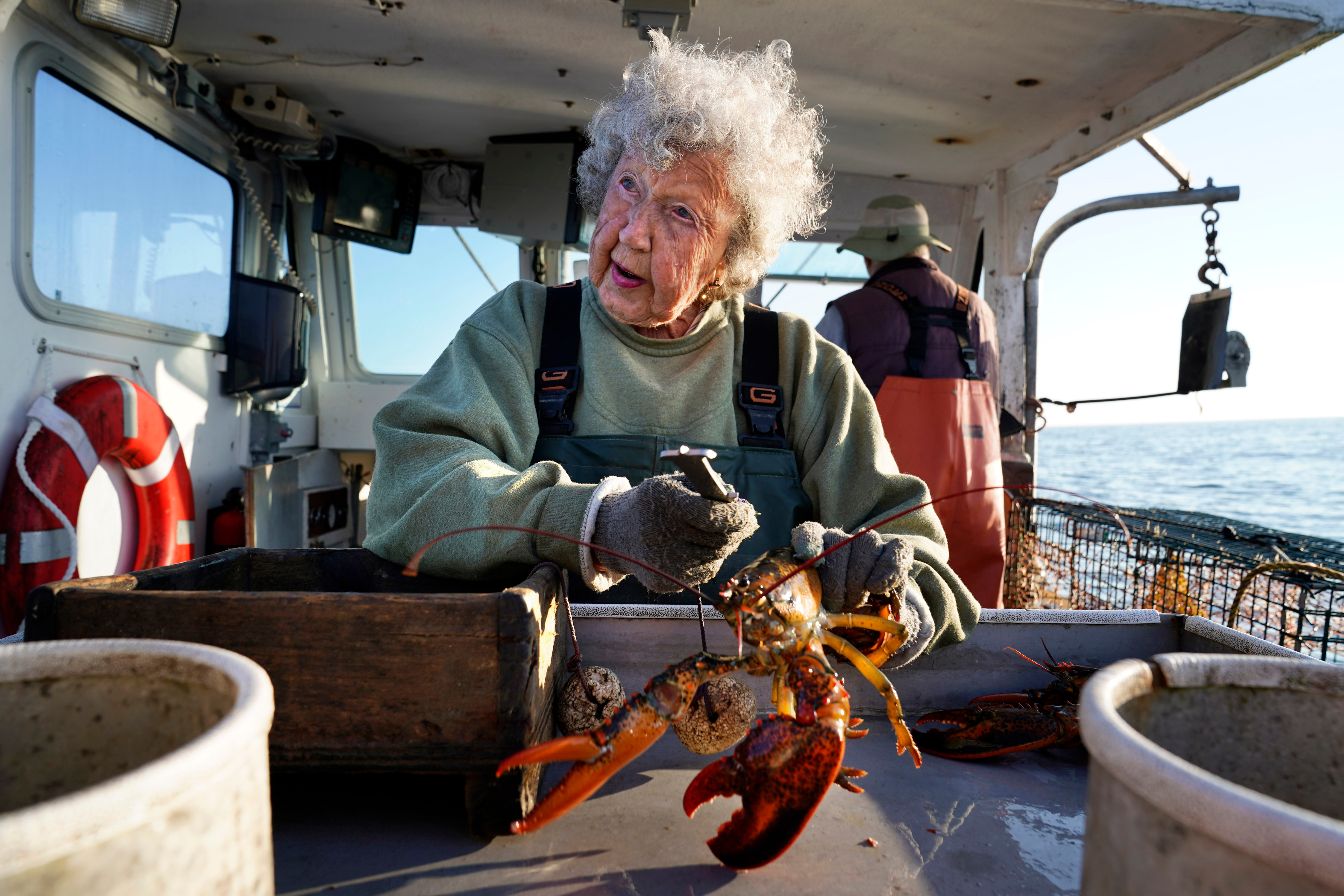 Maine's 'lobster lady' Virginia Oliver, who worked decades in the ...