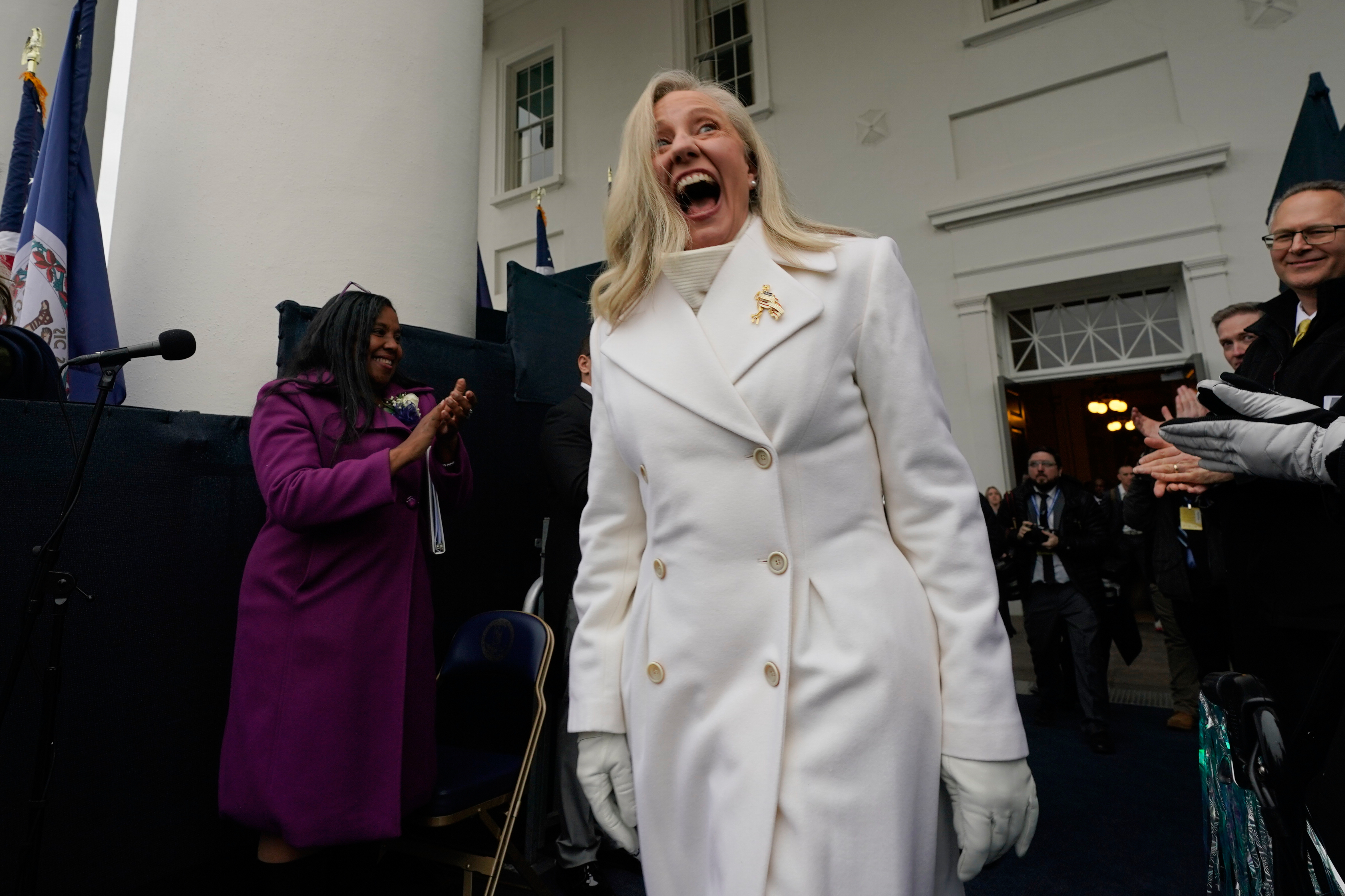 Virginia tradition calls for morning suits at an inauguration. But ...