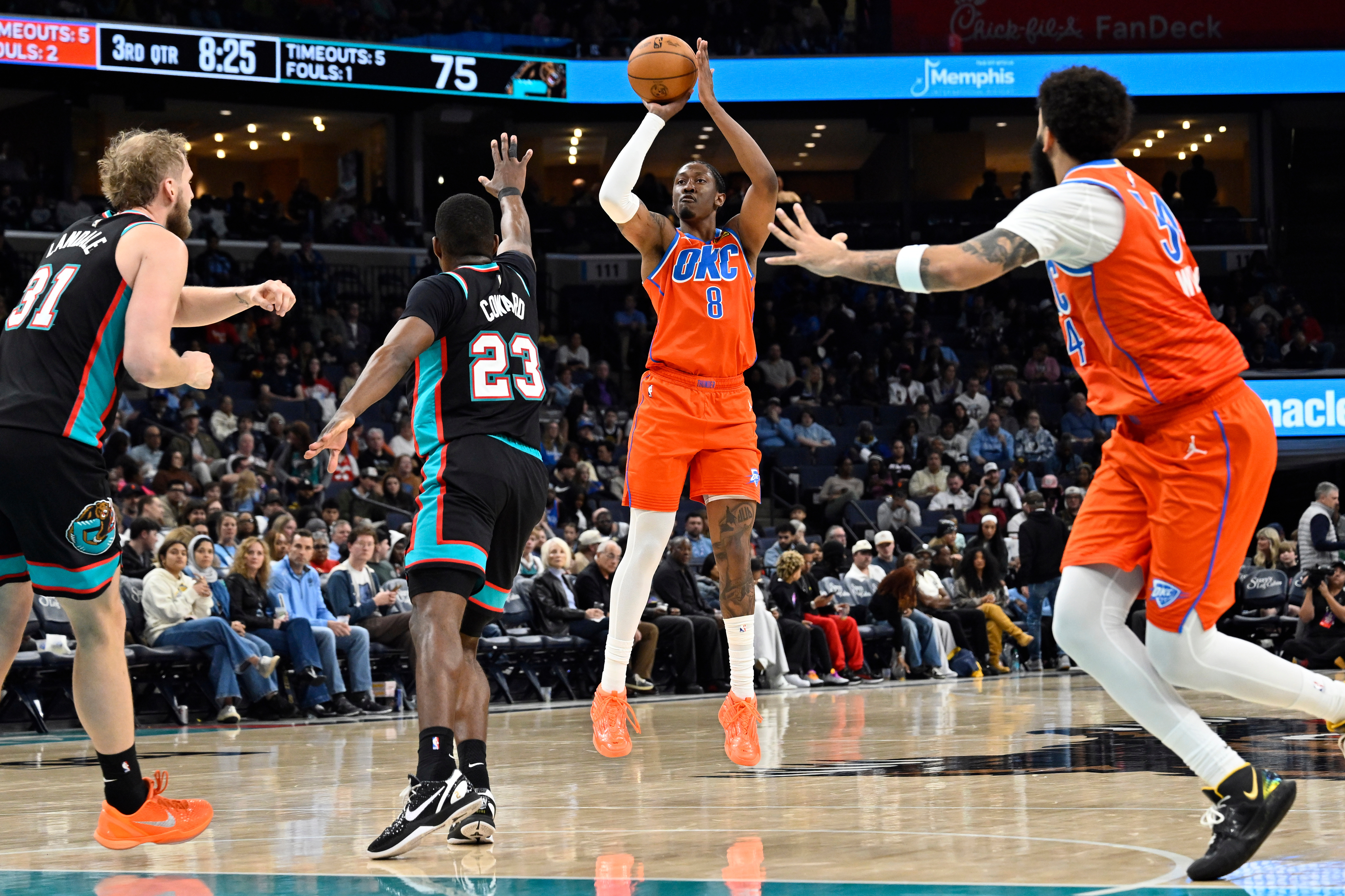 Thunder rally from 21-point deficit to beat Grizzlies 117-116 | kare11.com