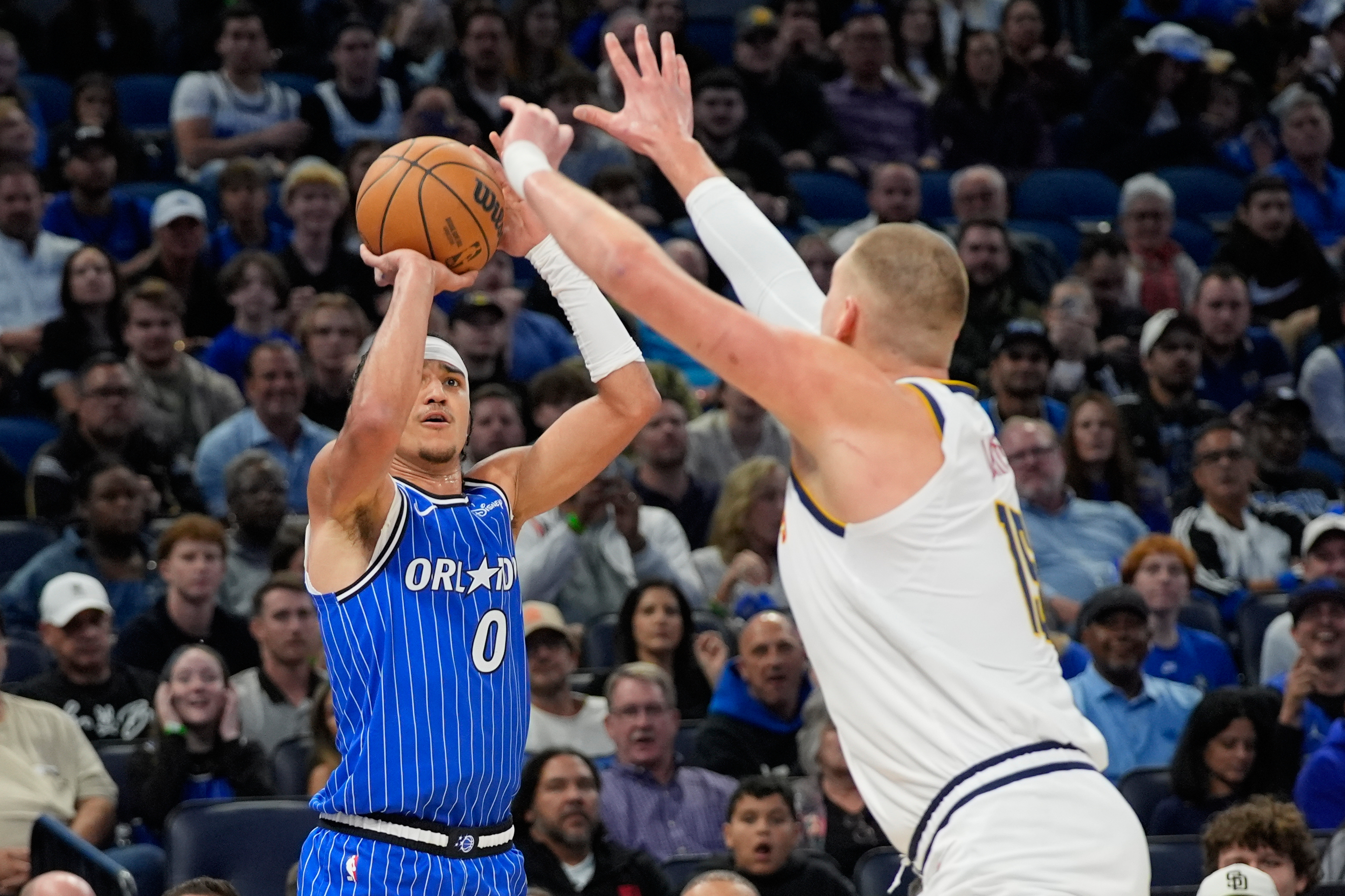 Black scores career-high 38, Magic overcome Jokic, Nuggets for 127-126 ...