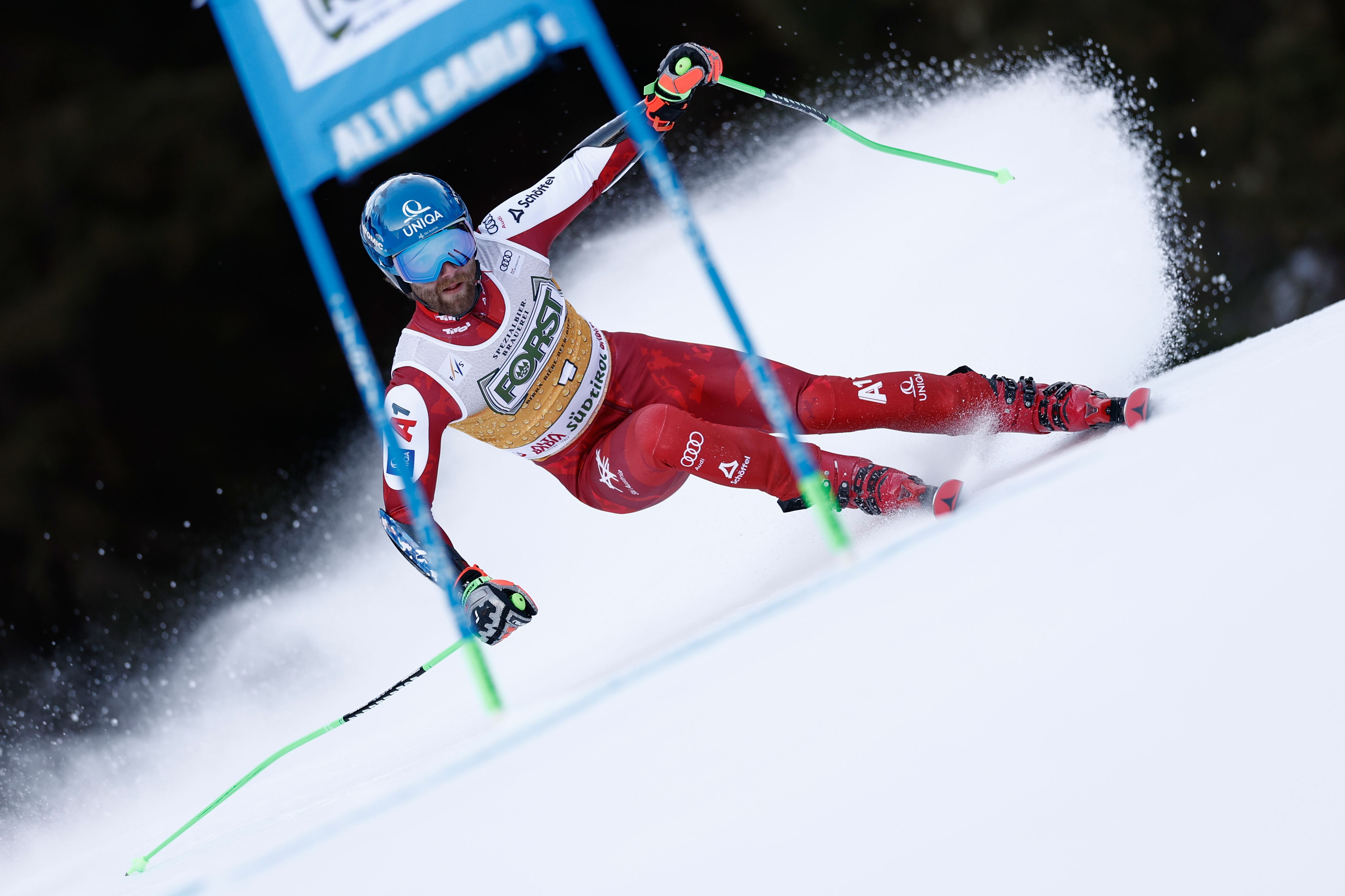 Schwarz leads first run in World Cup giant slalom with Odermatt outside ...