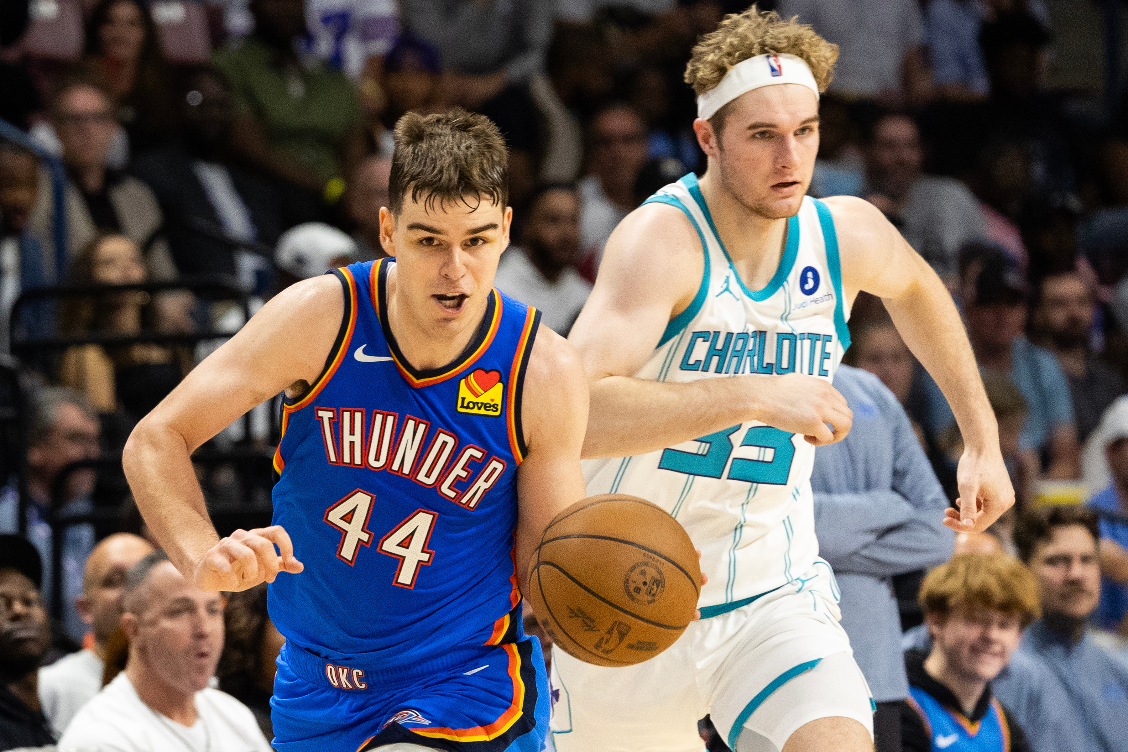 Nikola Topic makes his NBA debut for the Thunder after testicular ...