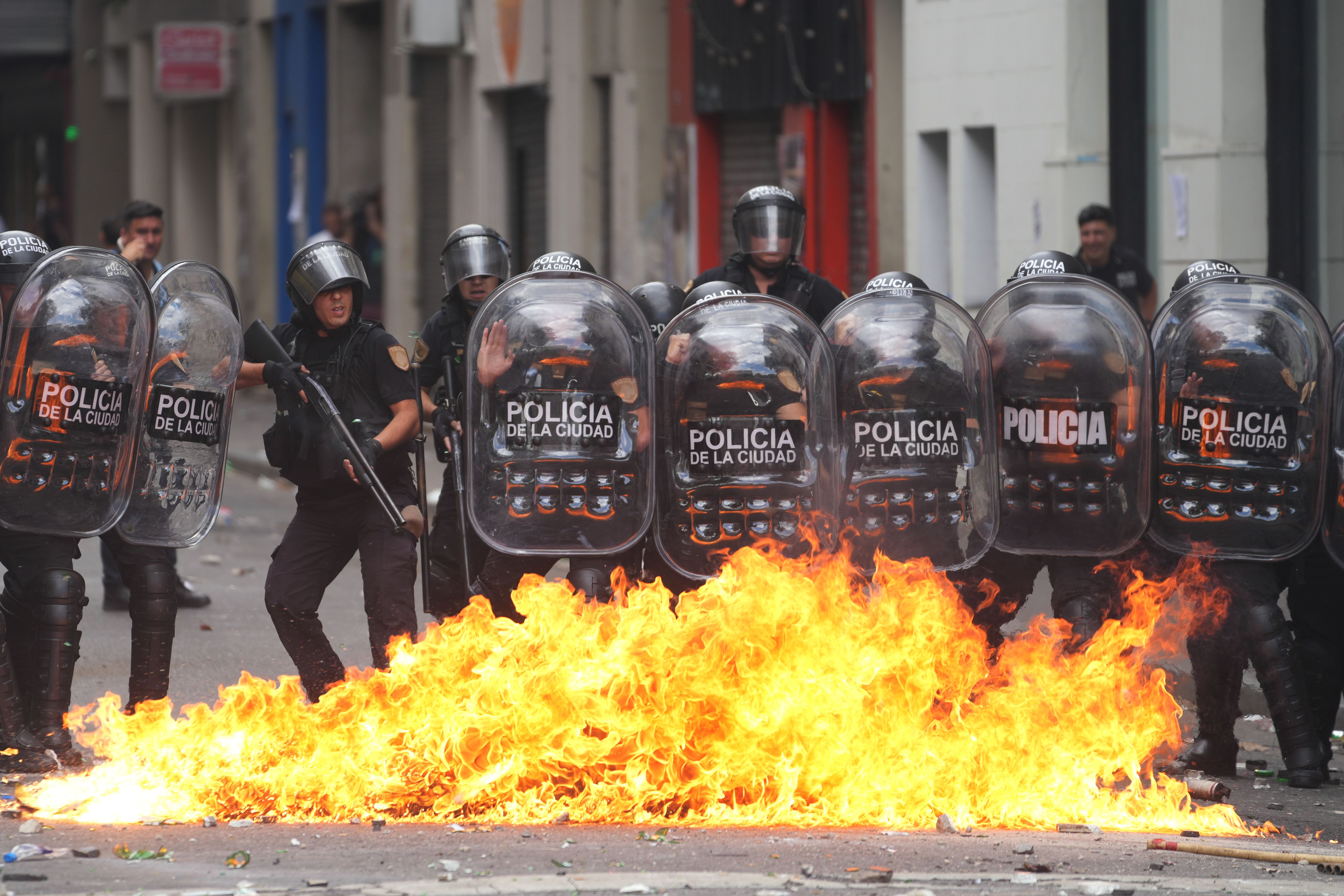 Milei takes on Argentina's unions, drawing protests as senators debate ...