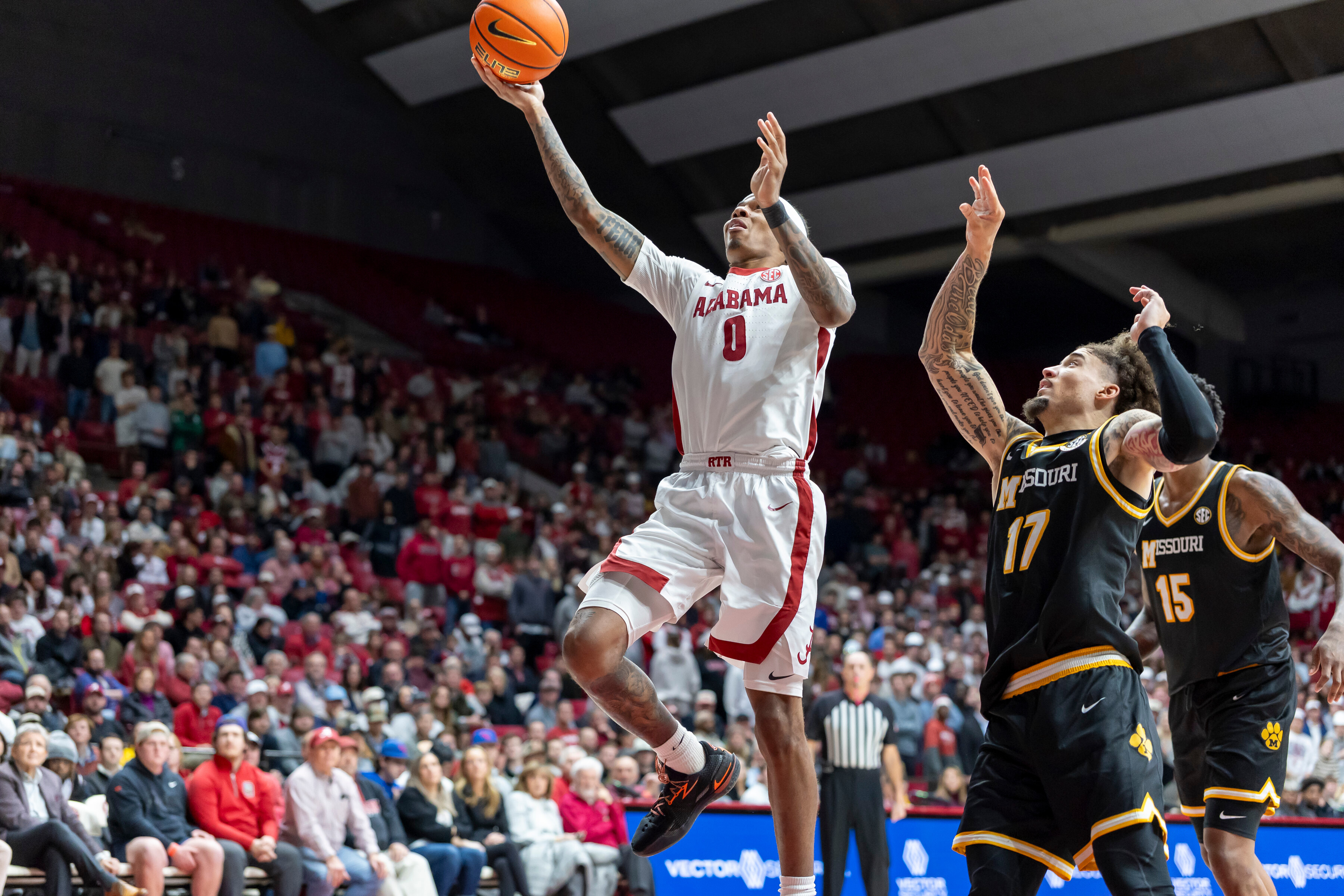Wrightsell hits seven 3s to lead No. 23 Alabama past Missouri, 90-64 ...
