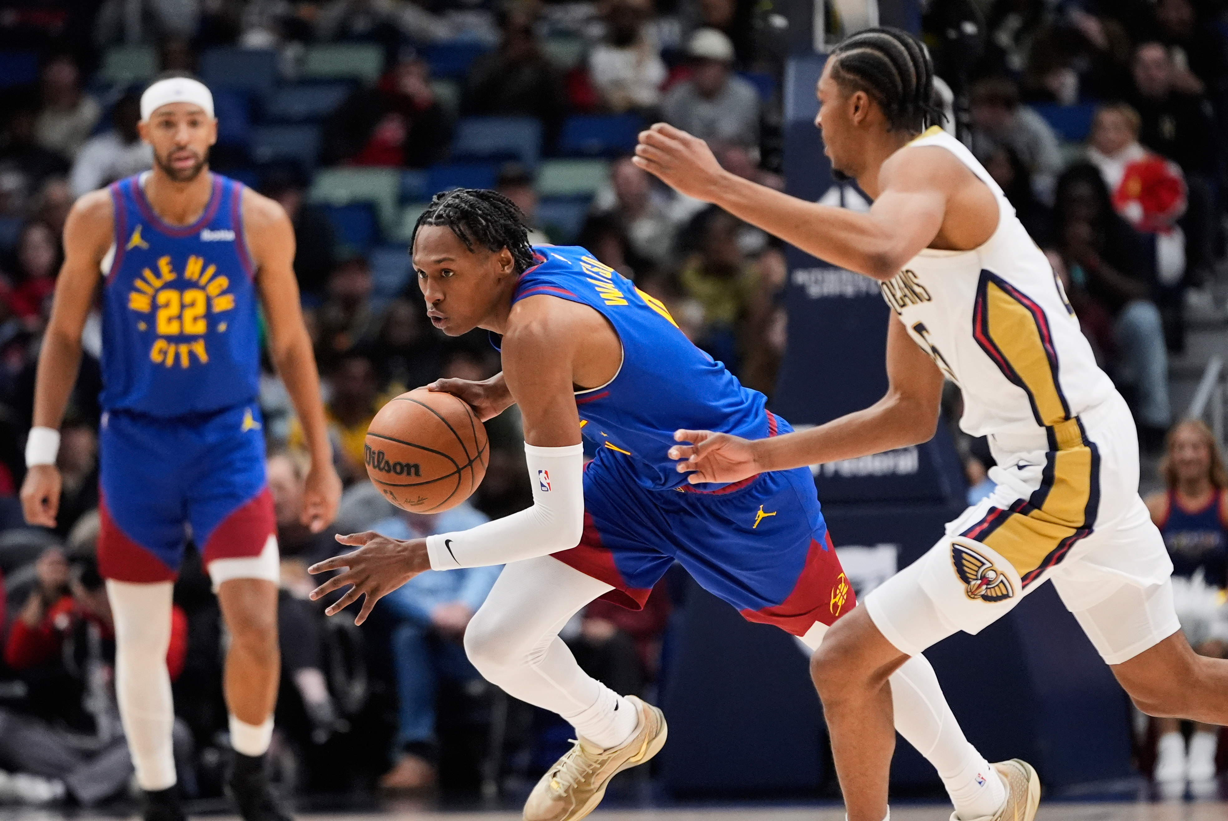 Murray, Watson help Nuggets beat Pelicans 122-116 | ksdk.com