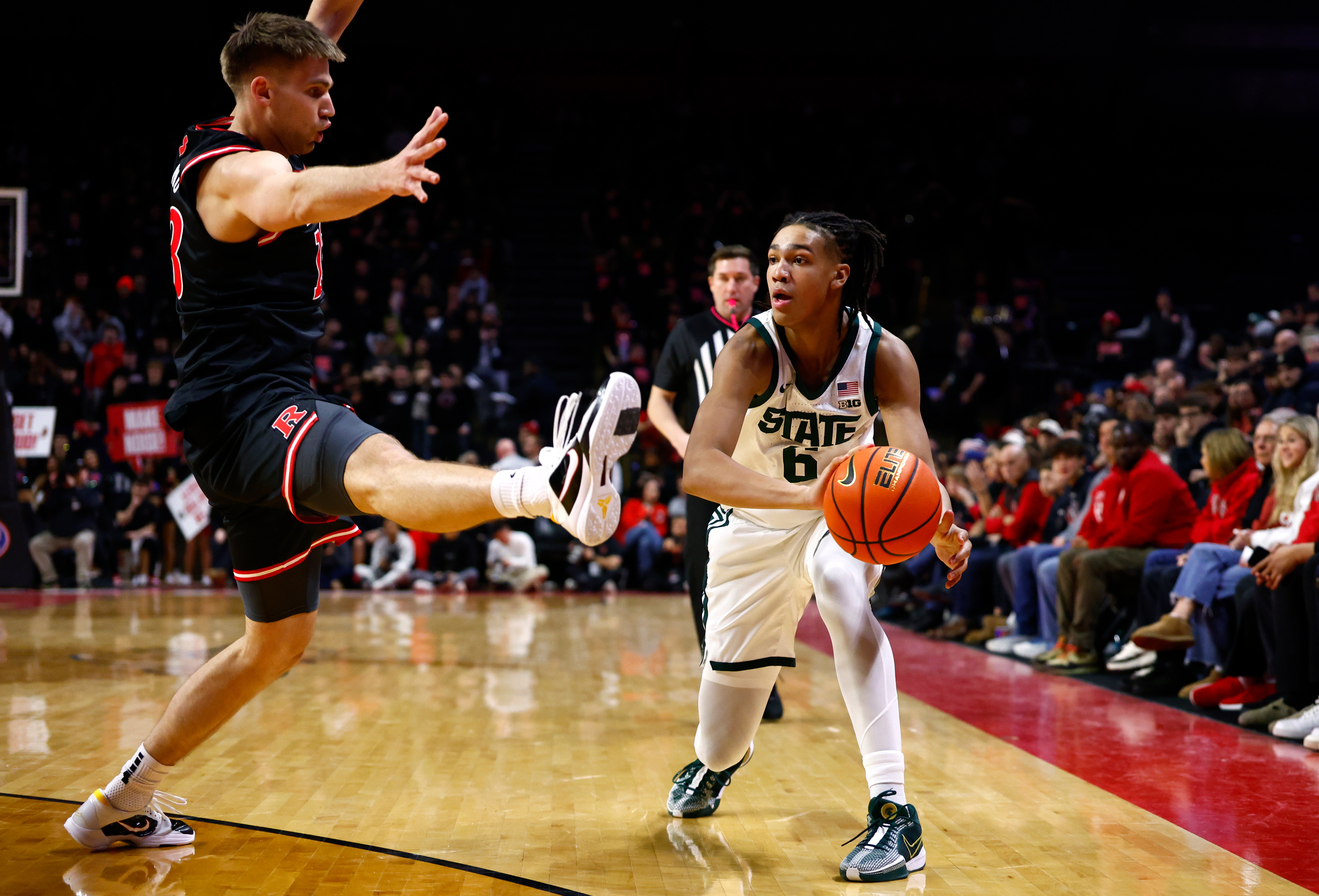 Jeremy Fears scores career-high 29 as No. 7 Michigan State outlasts ...