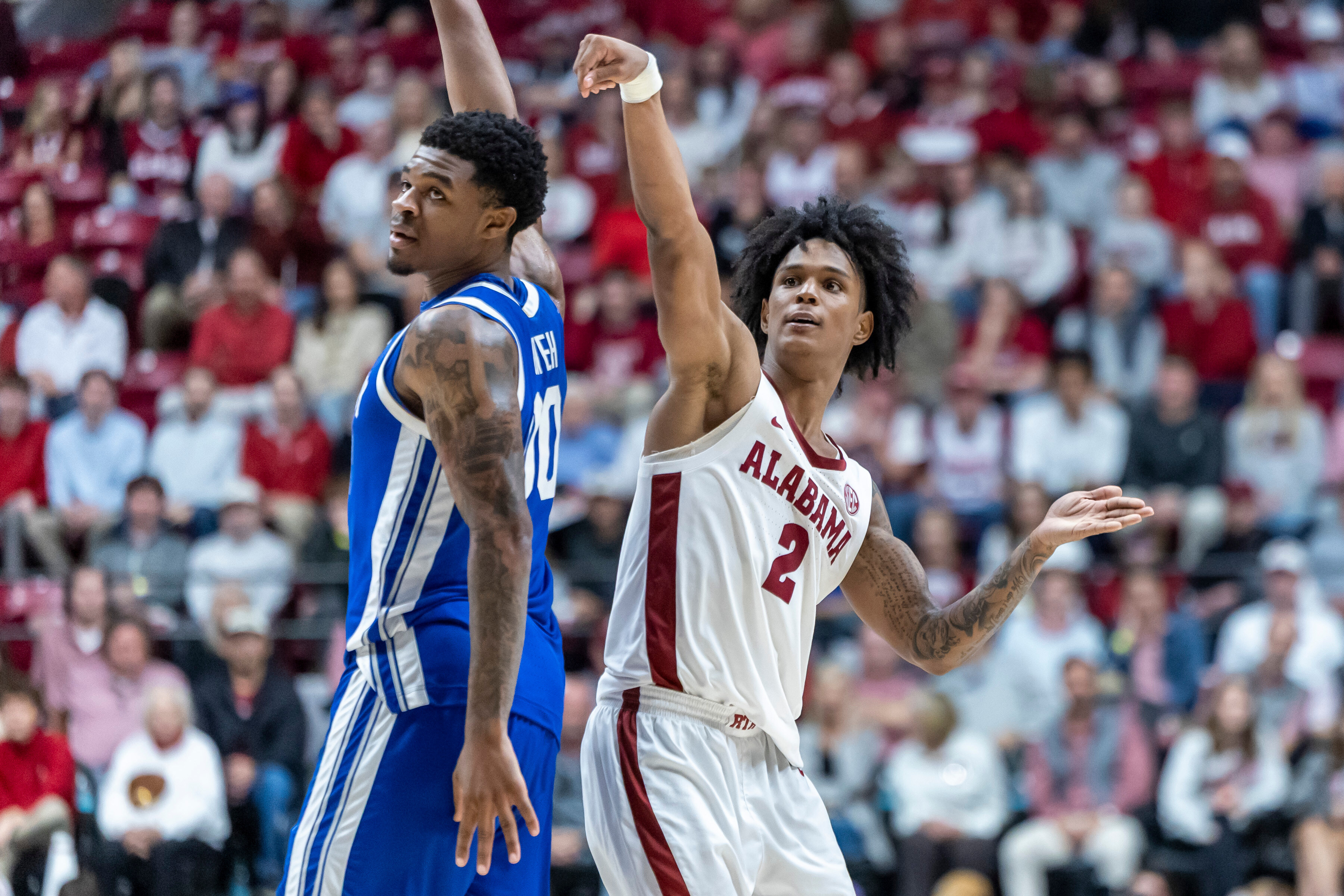 Aden Holloway scores 26 to lead No. 14 Alabama over Kentucky 89-74 ...