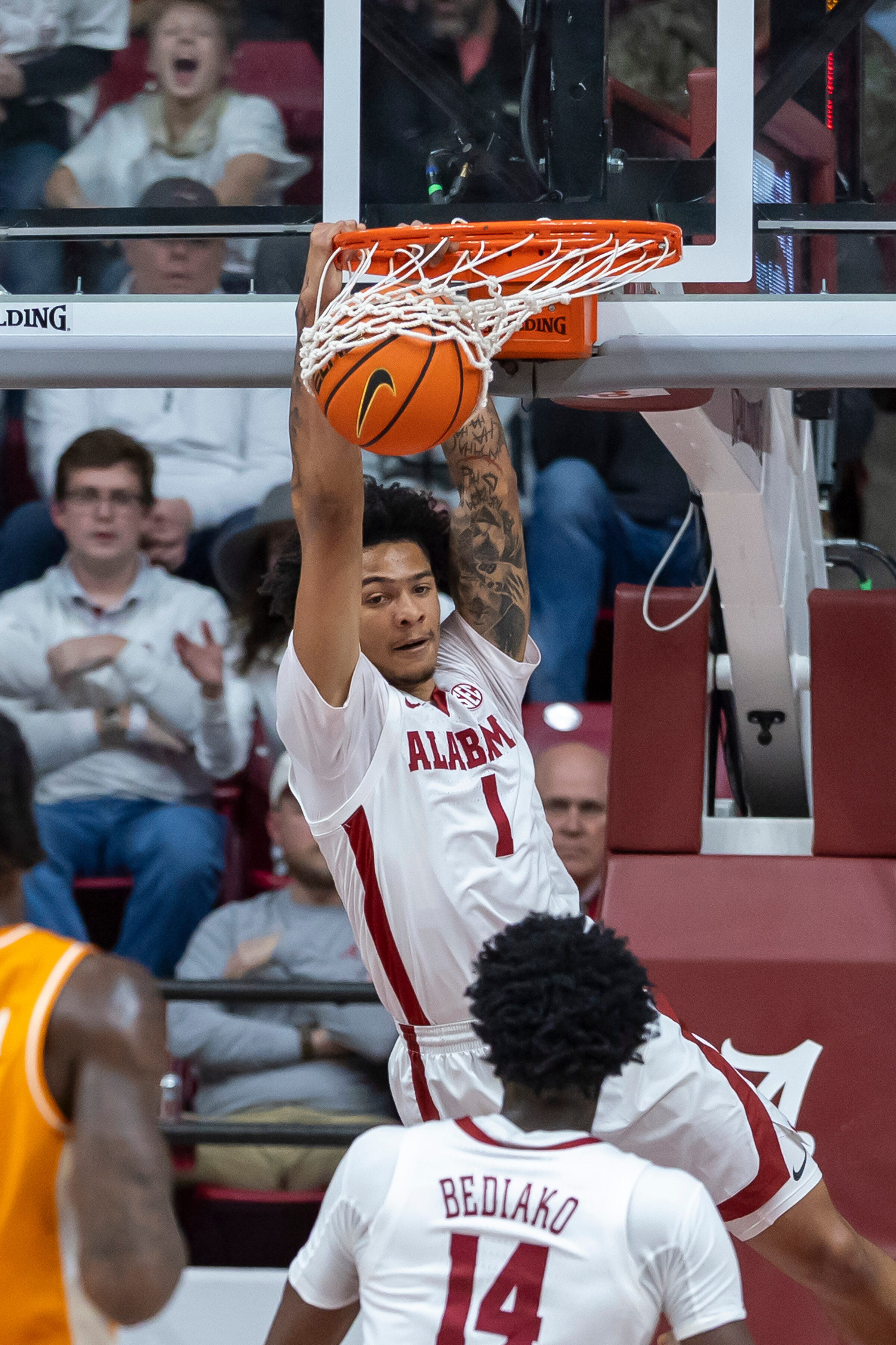 Nate Ament helps Tennessee top No. 17 Alabama, spoiling debut of ...