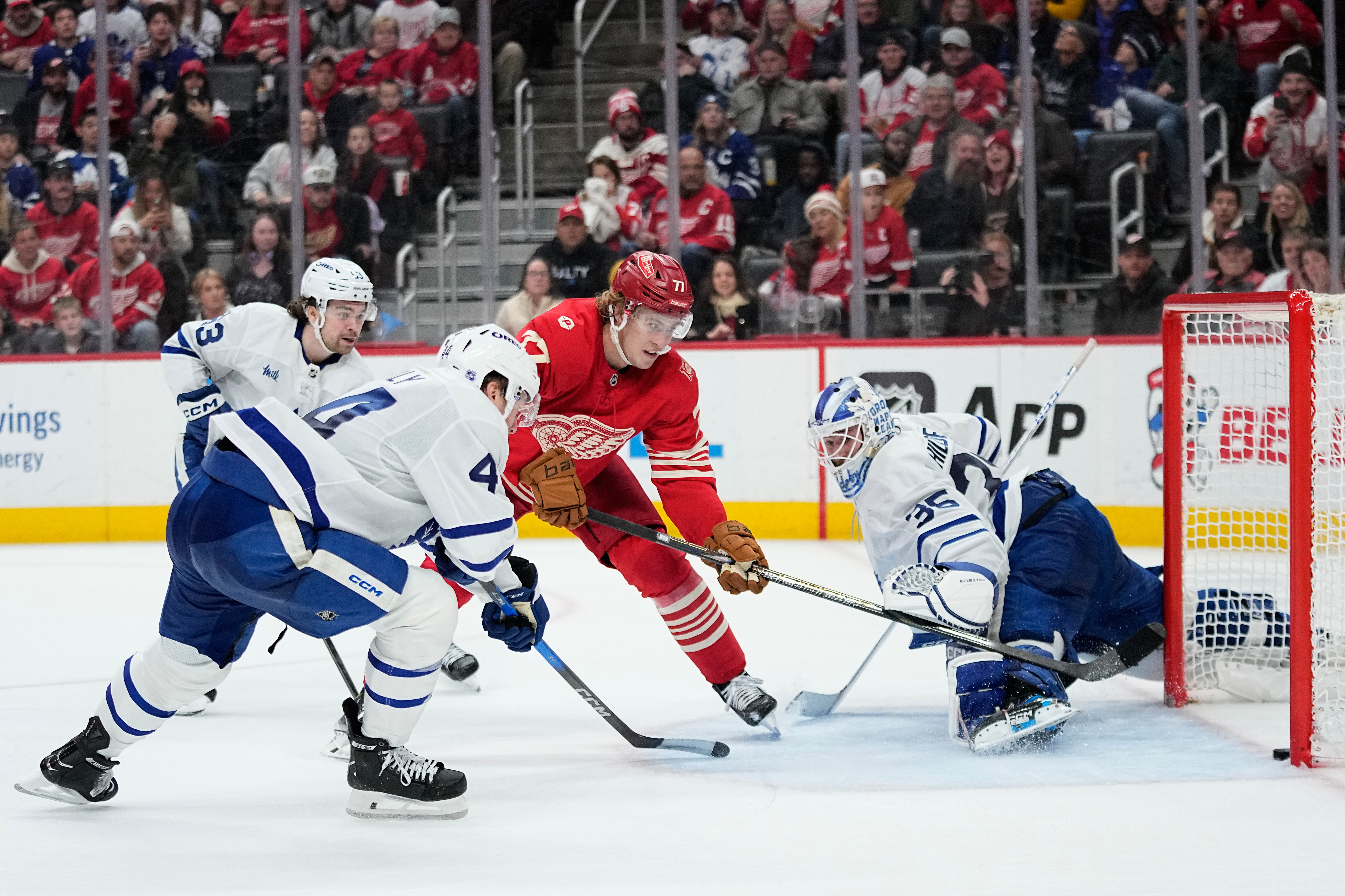 Simon Edvinsson scores winner in overtime as the Red Wings beat the ...