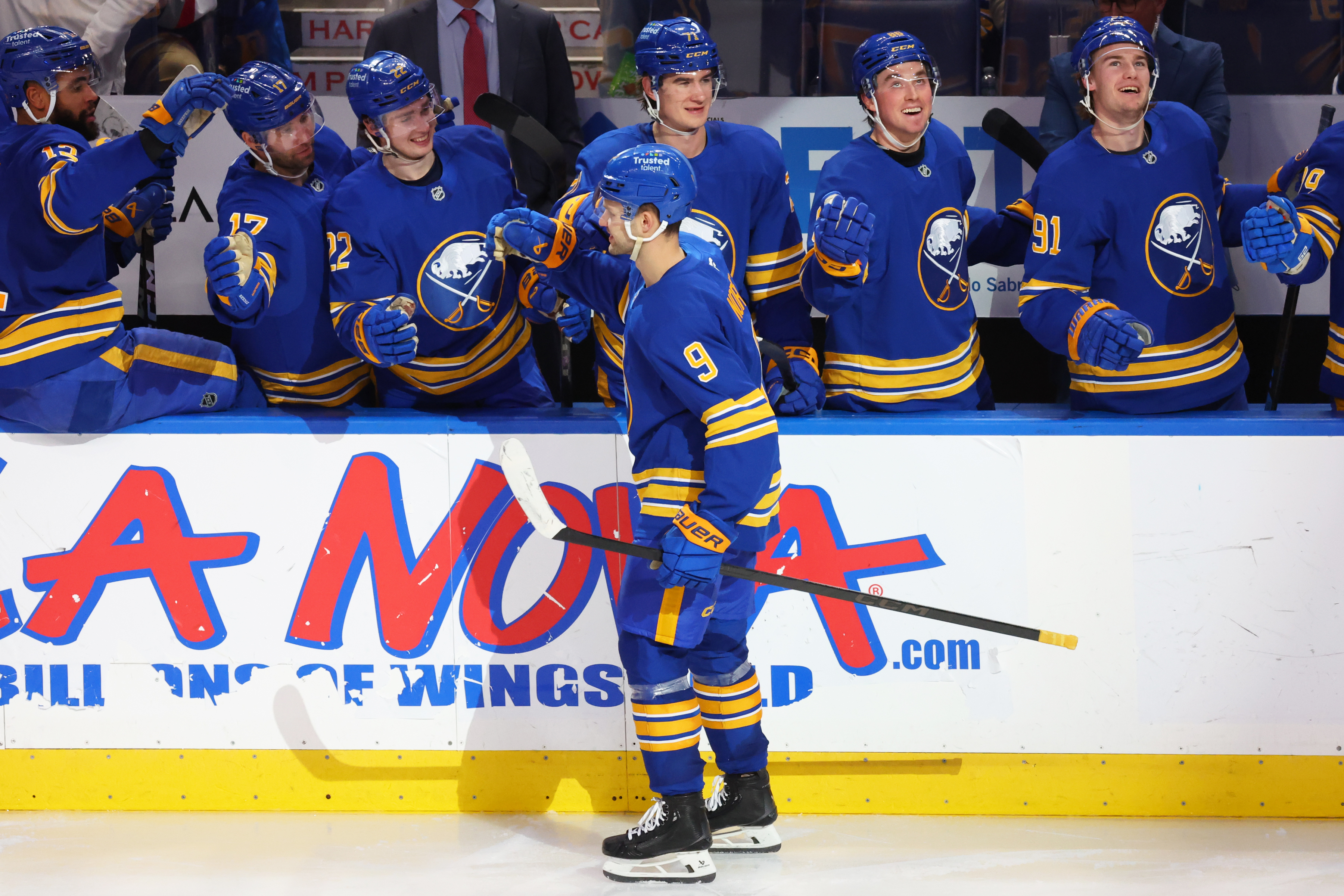 Josh Norris and Zach Benson score in 2nd period as as Sabres beat ...