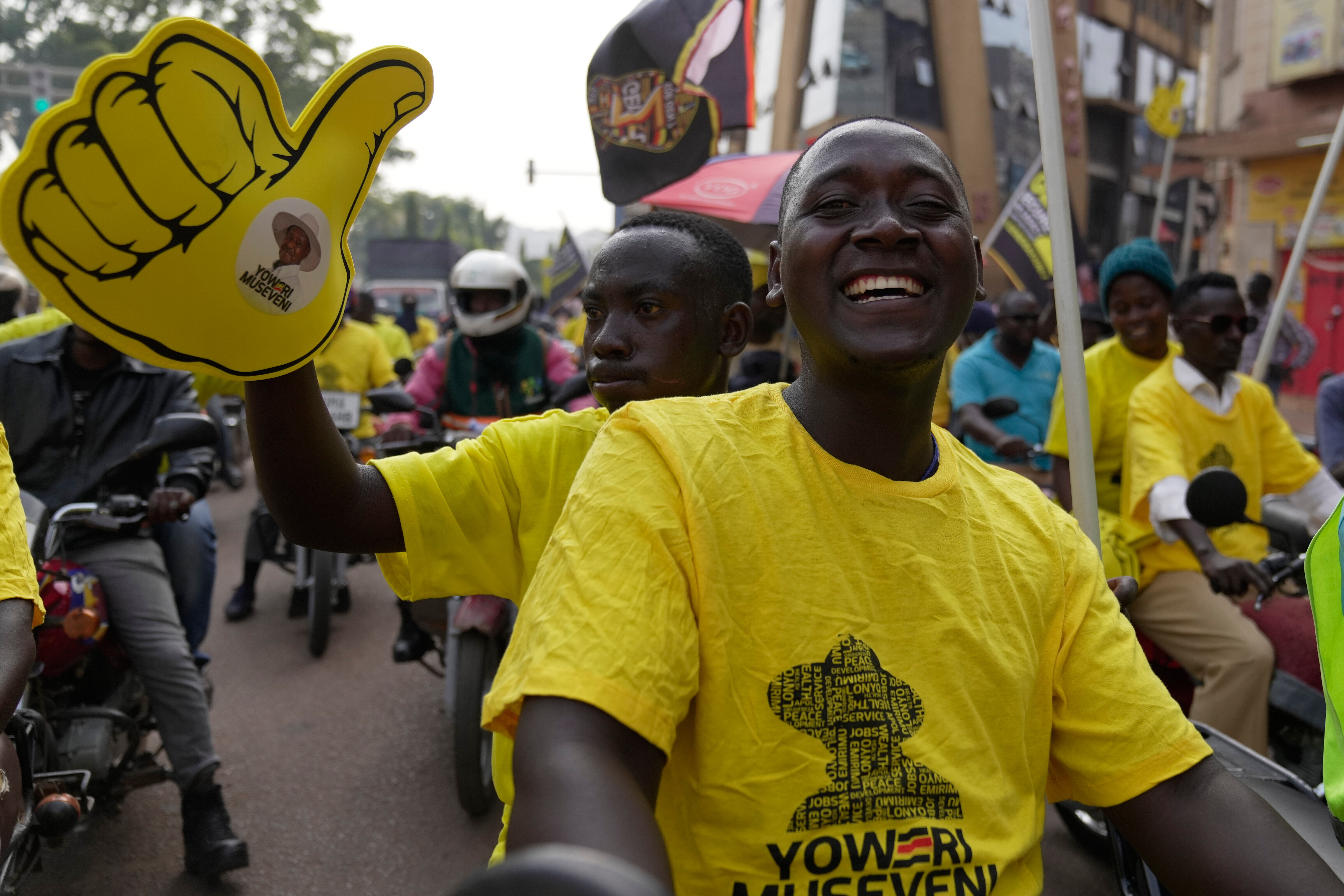 Ugandan police deny arrest of opposition leader as country awaits final ...