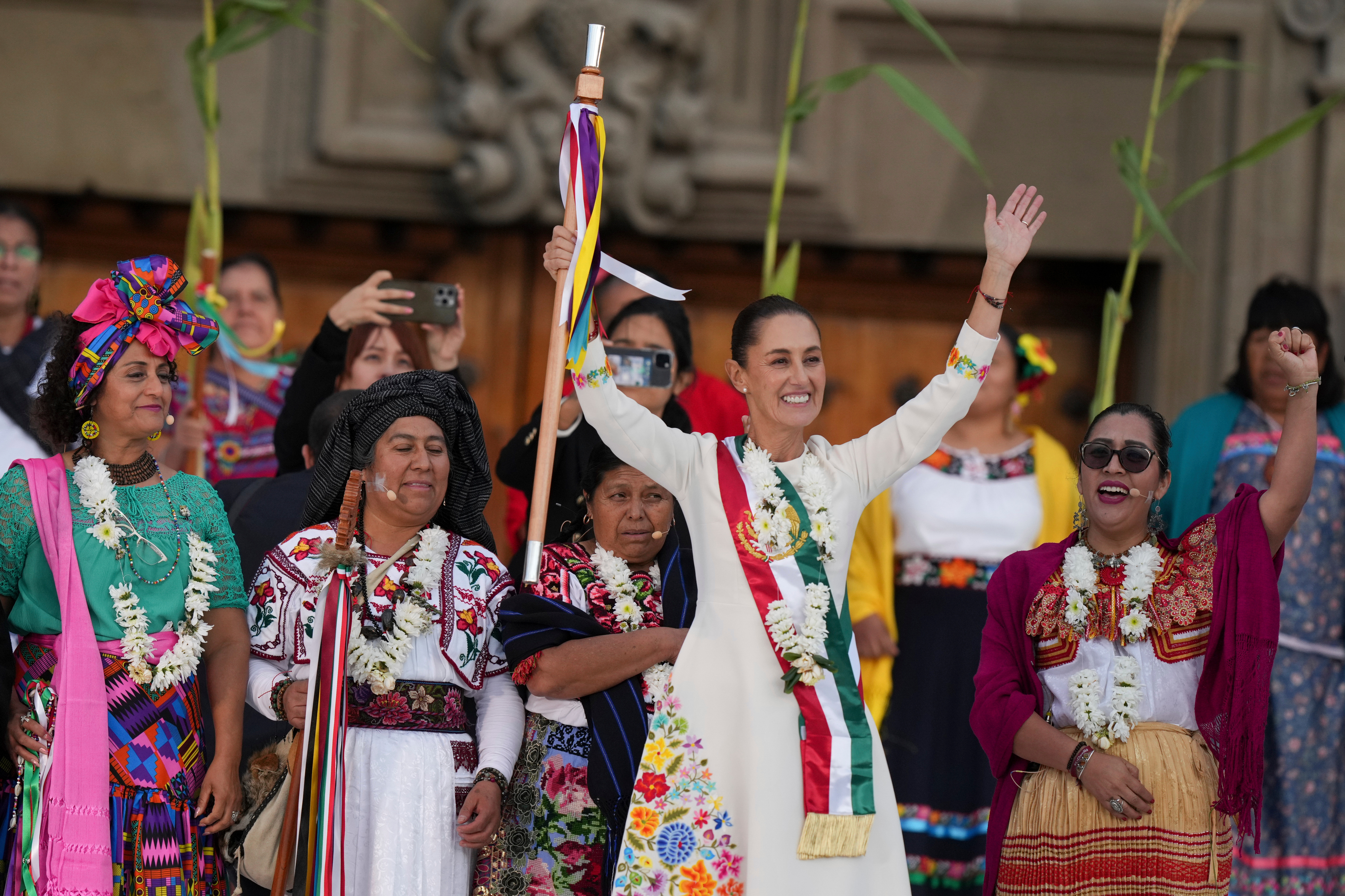 Meet the Indigenous women behind Mexican President Claudia Sheinbaum's ...