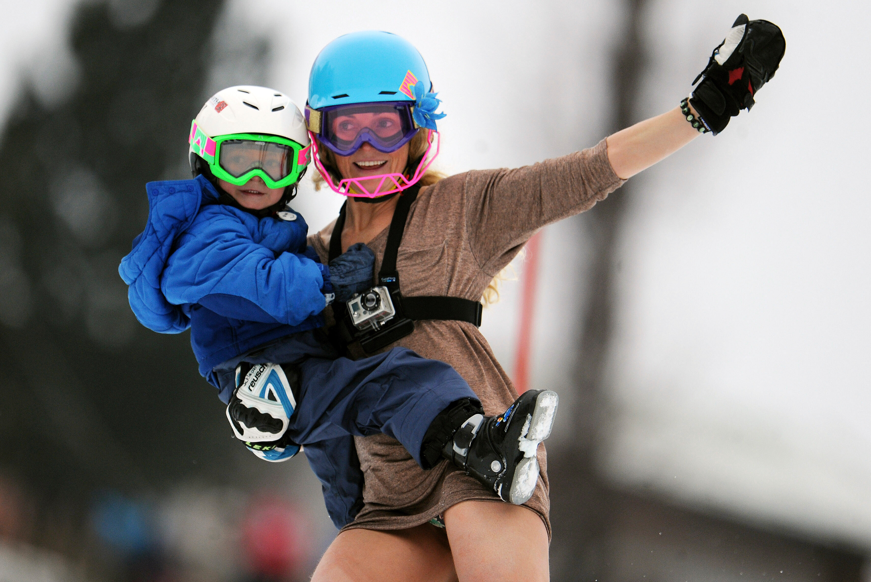 Sarah Schleper and son Lasse skiing for Mexico and set to make Olympic ...