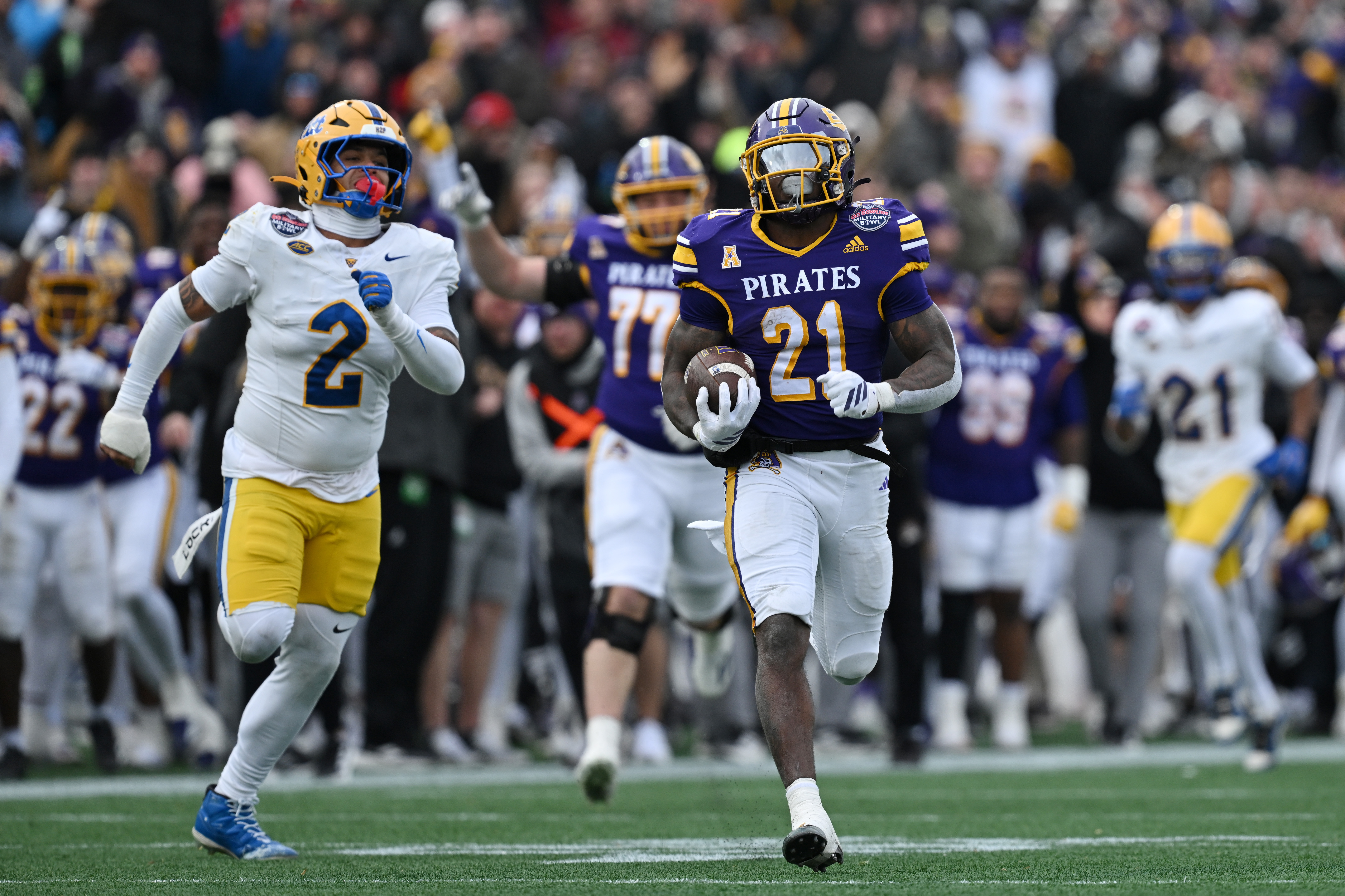 Long ECU touchdown negated by inadvertent whistle in Military Bowl ...