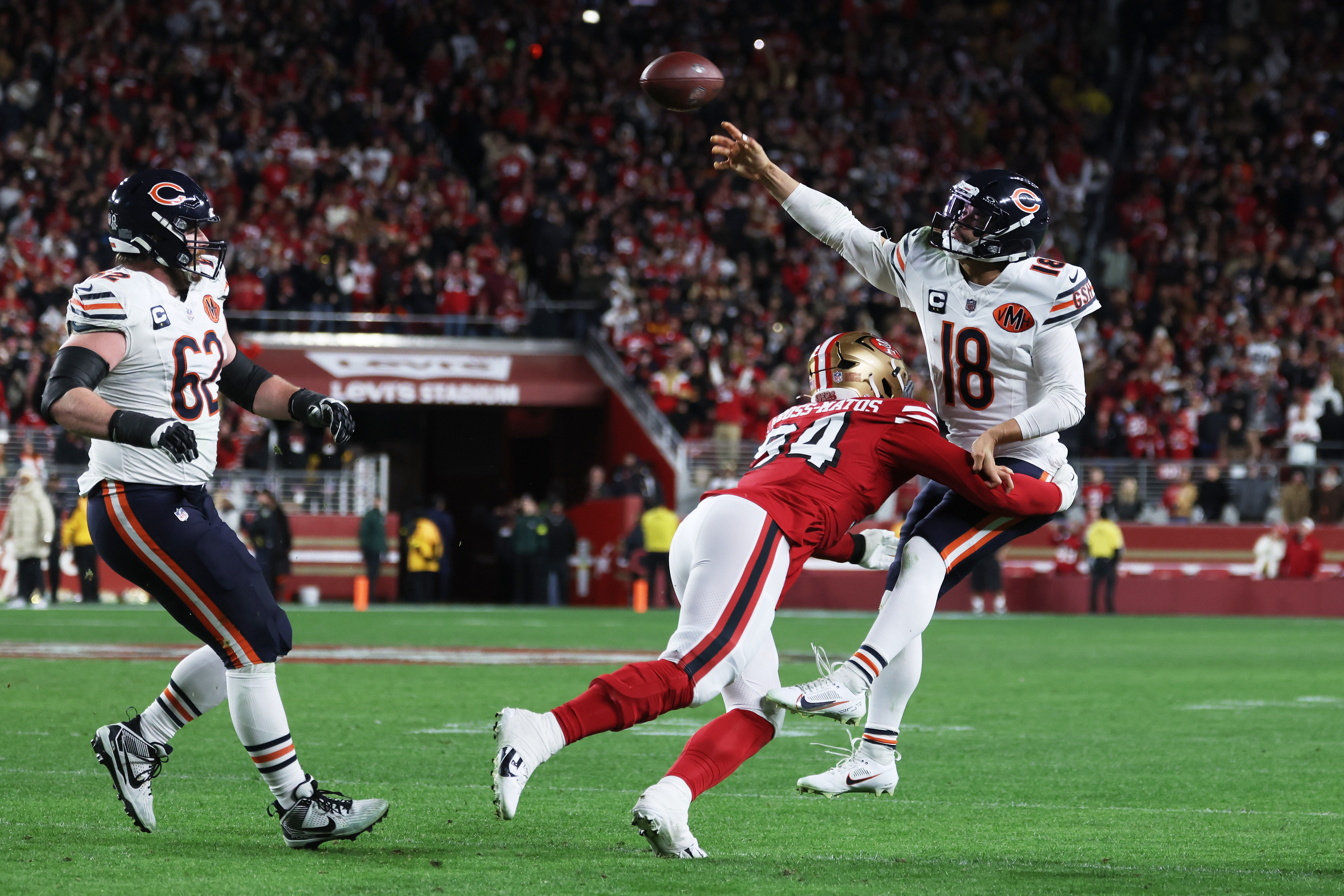 Bears' heartbreaking loss to 49ers costs them chance at top seed in NFC ...