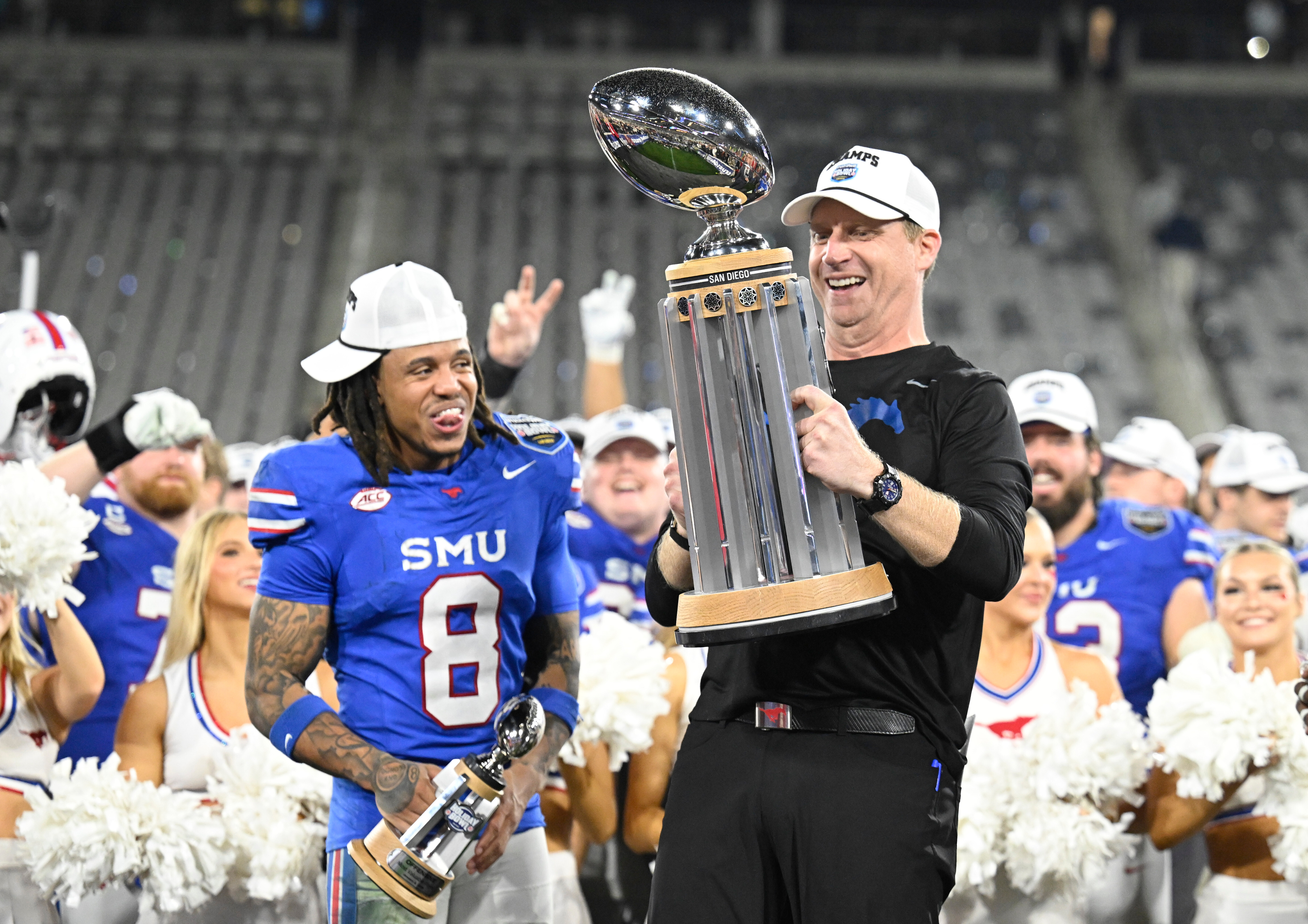 Jennings throws for 278 yards to lead SMU to 24-19 Holiday Bowl win ...