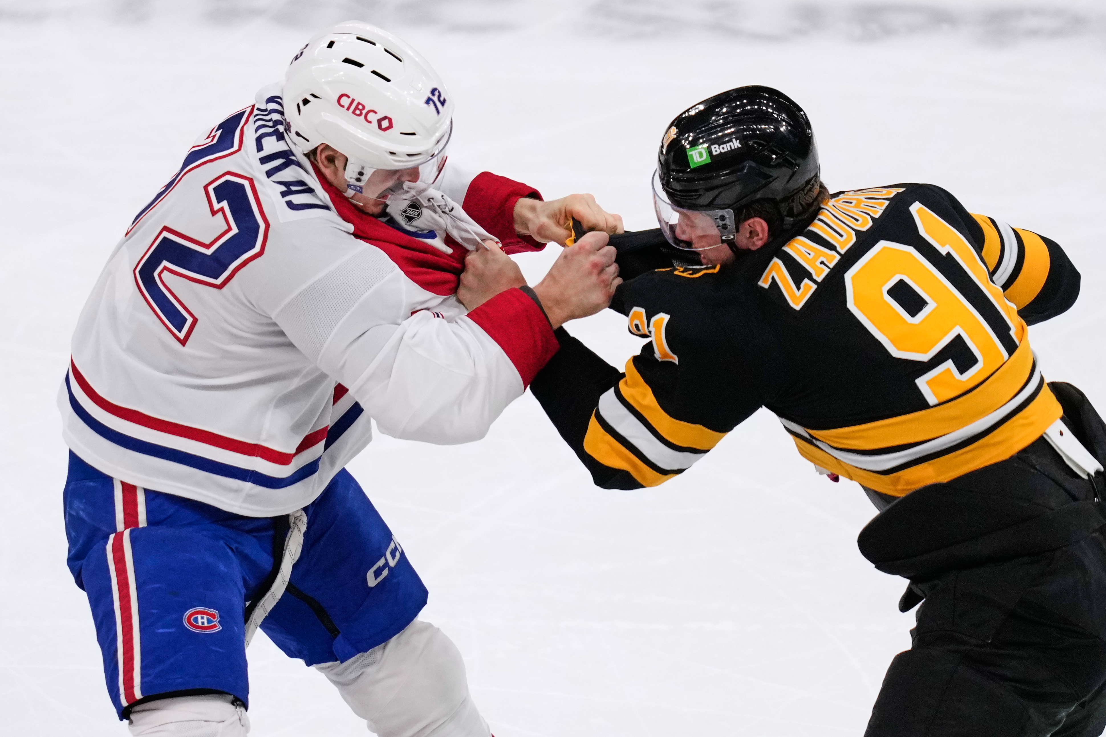 Canadiens score 4 in the 3rd period to turn fight-filled game against ...