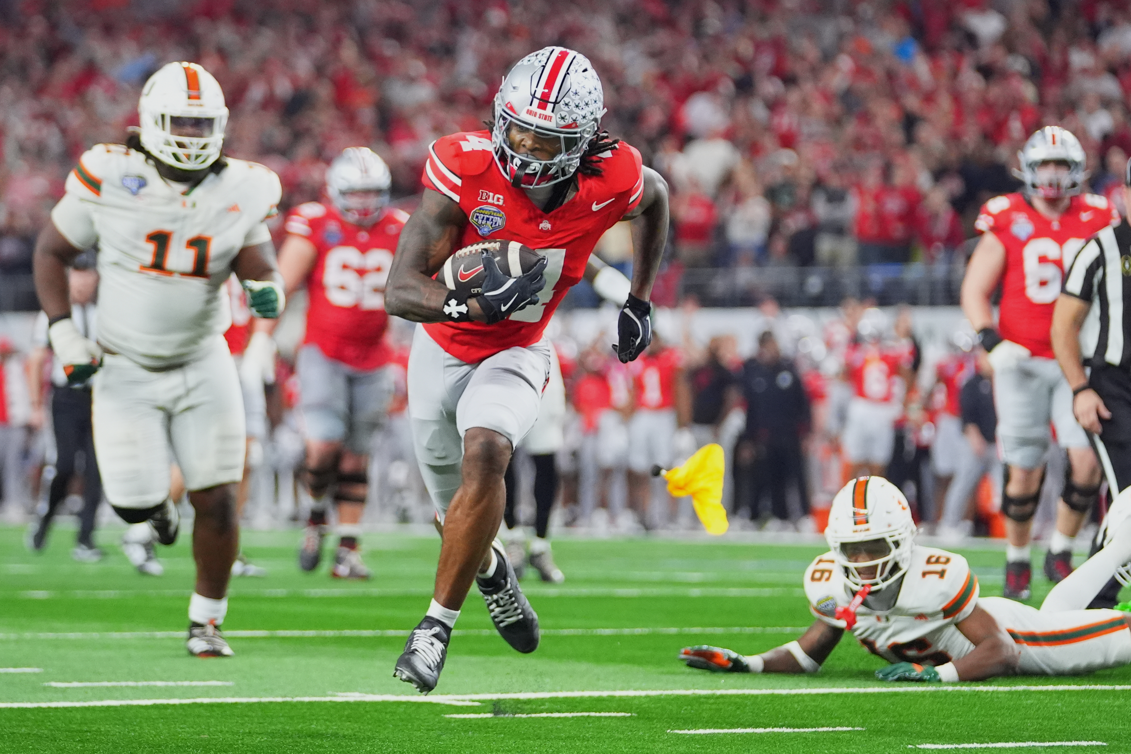Defending champ Ohio State loses to Miami as teams with first-round ...