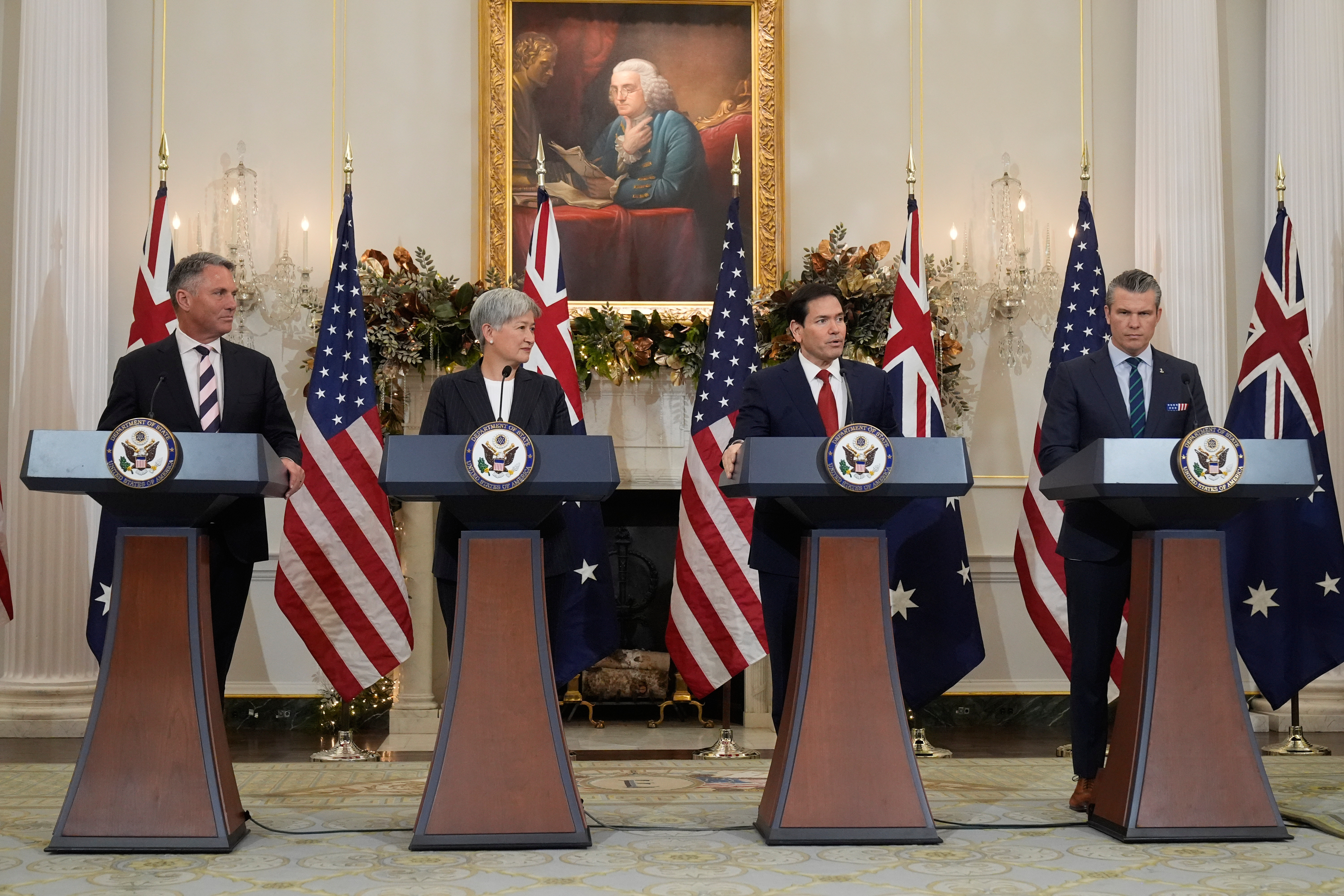Rubio and Hegseth discuss Indo-Pacific security with Australian ...