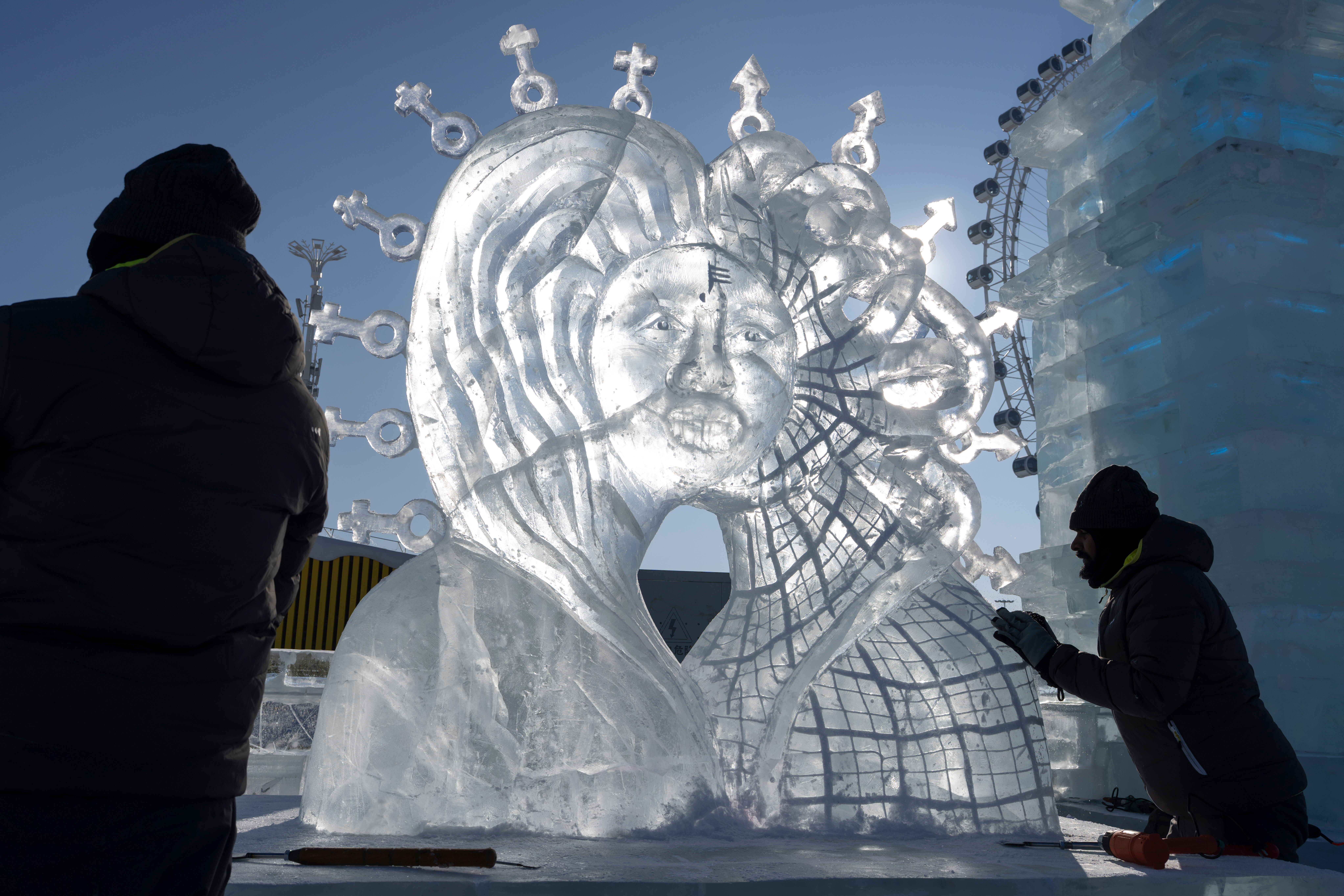 In a frozen northeastern Chinese city, an annual ode to ice rises ...