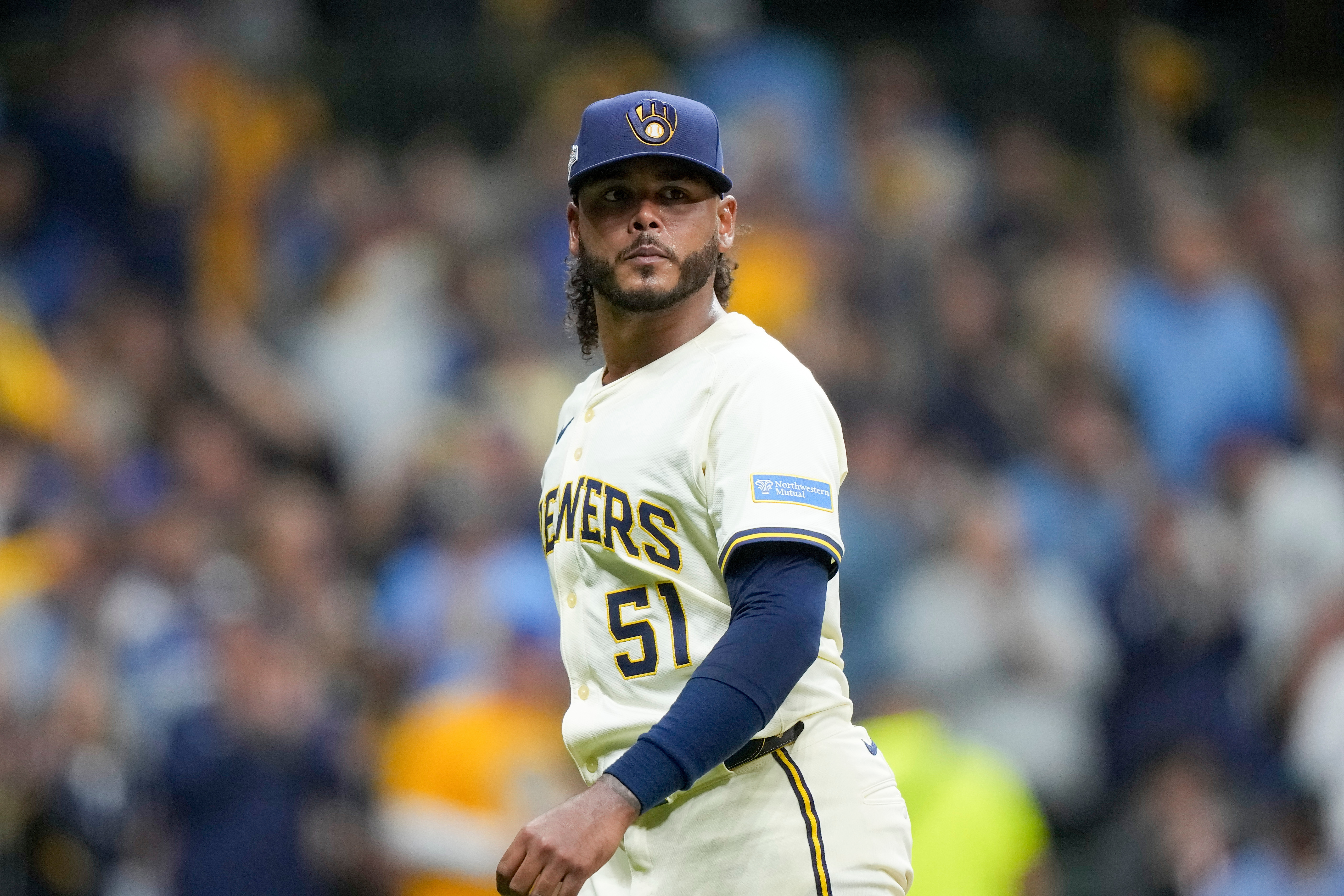 Mets acquire pitcher Freddy Peralta from Brewers in trade, AP sources ...