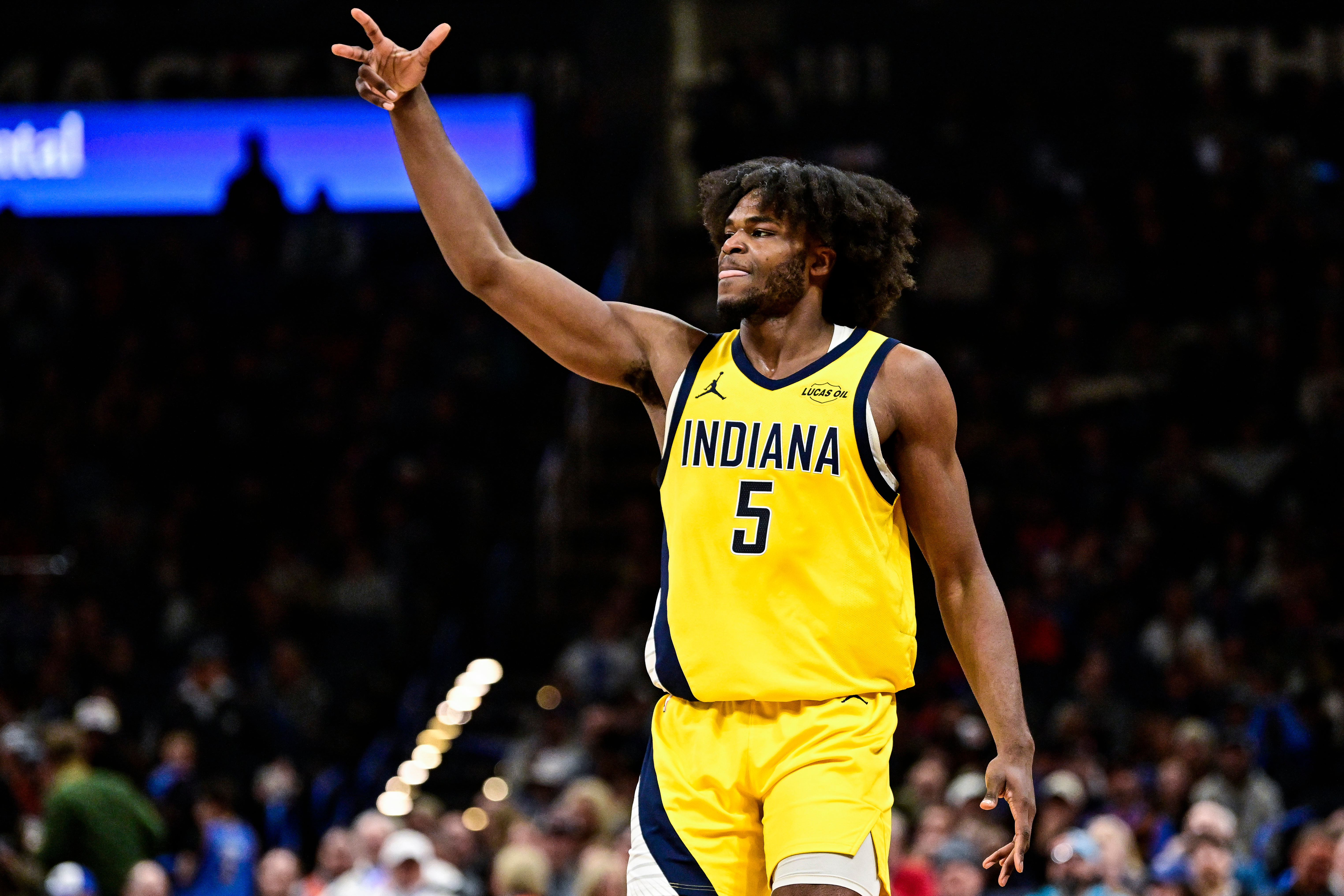 Andrew Nembhard, Jarace Walker help short-handed Pacers outlast Thunder ...