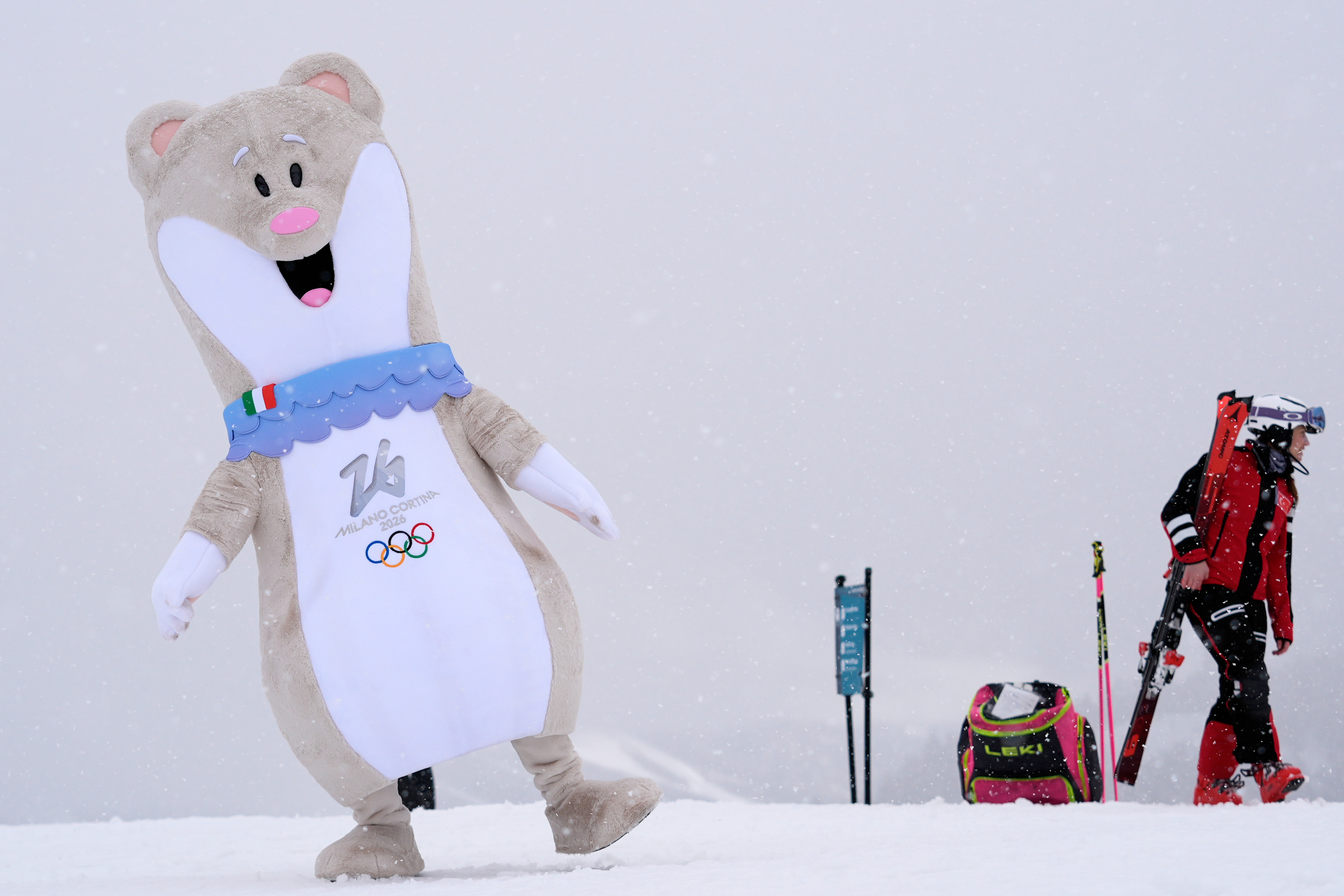 In real life, the Olympic mascot is a weasel-like animal at risk ...