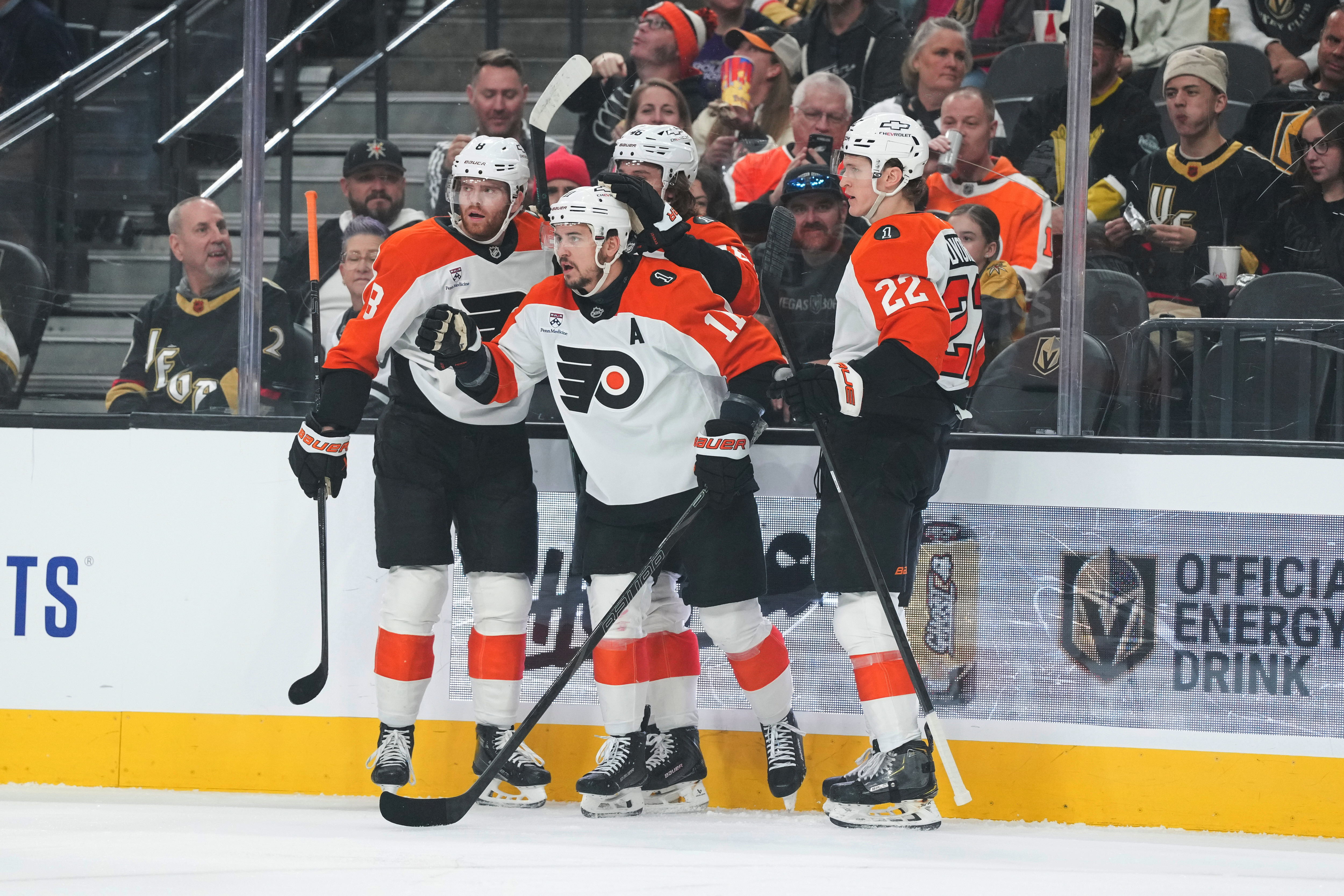 Konecny scores twice as Flyers end 6-game skid with 2-1 victory at ...