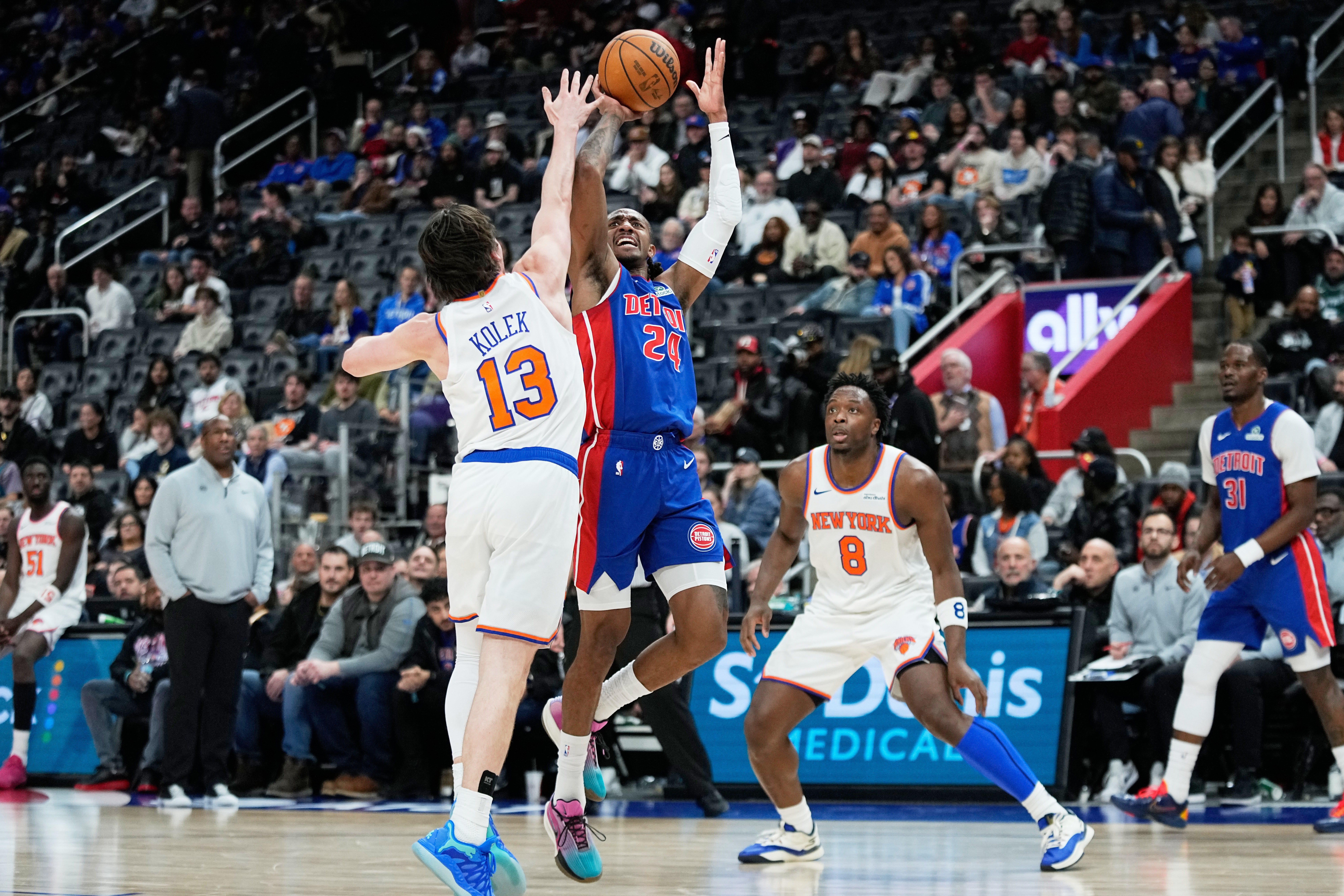 Cunningham helps Pistons beat Knicks 121-90 | kgw.com