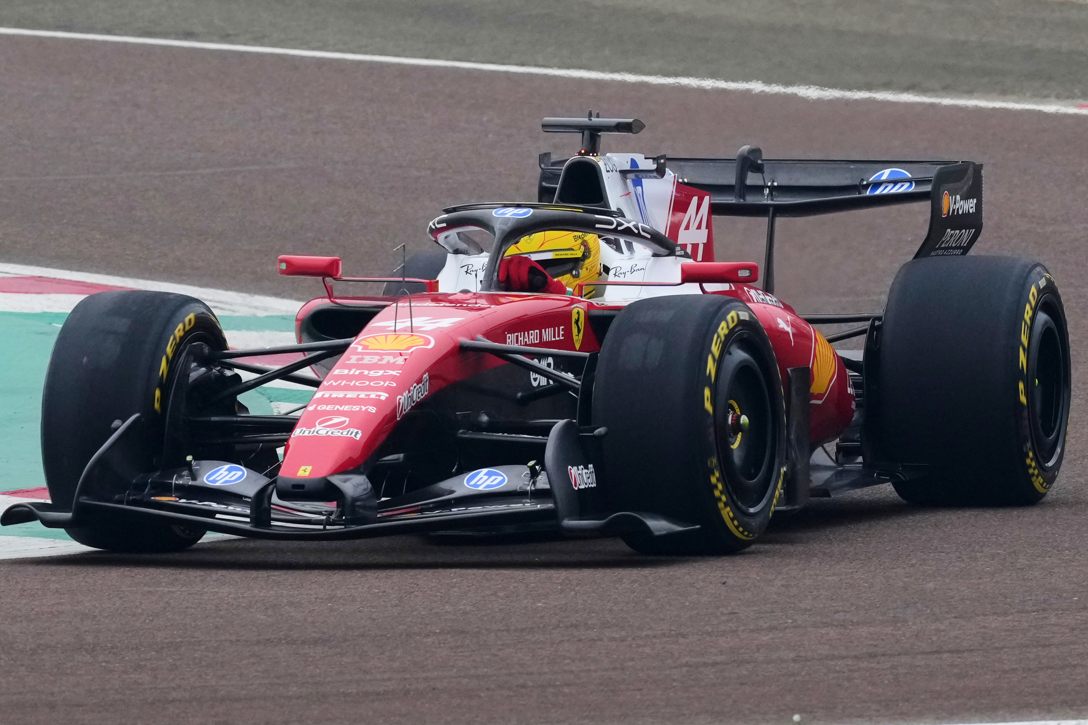 Ferrari 'more united than ever' as Hamilton drives new F1 car after ...