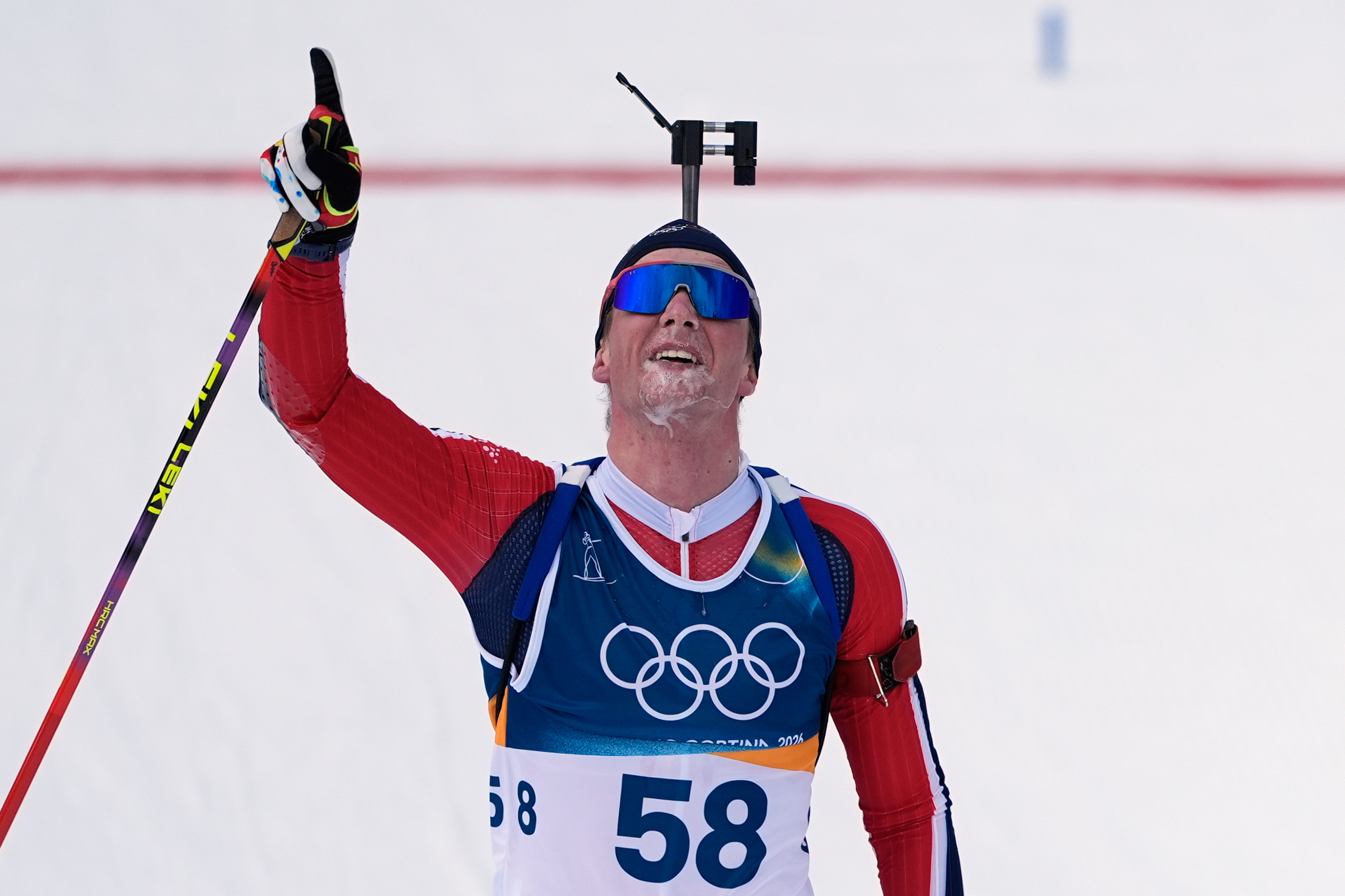 Norway's Johan-Olav Botn wins gold in 20K biathlon and teammate takes ...