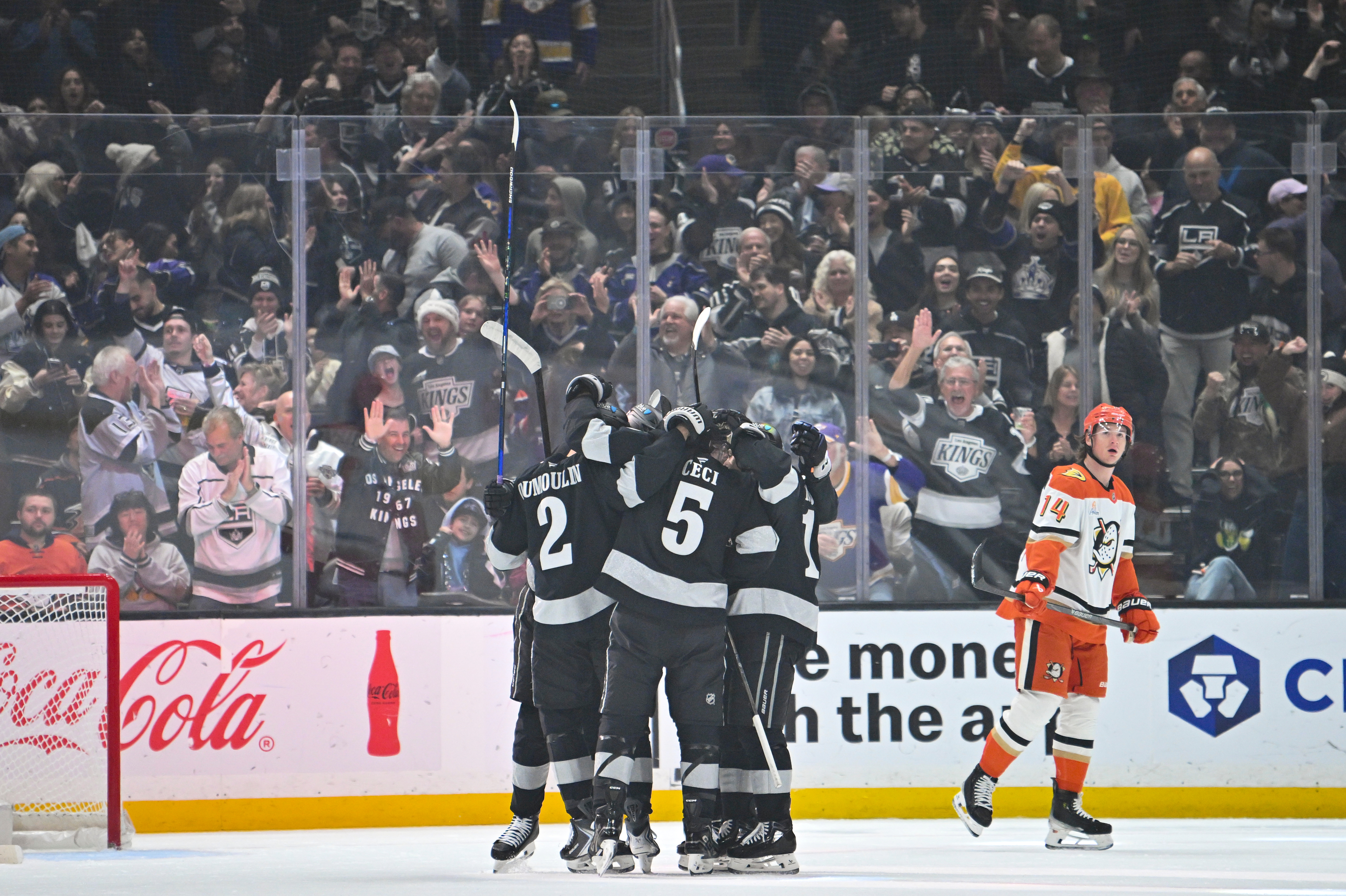 Alex Laferriere nets hat trick as Kings end scoring funk in 6-1 win ...