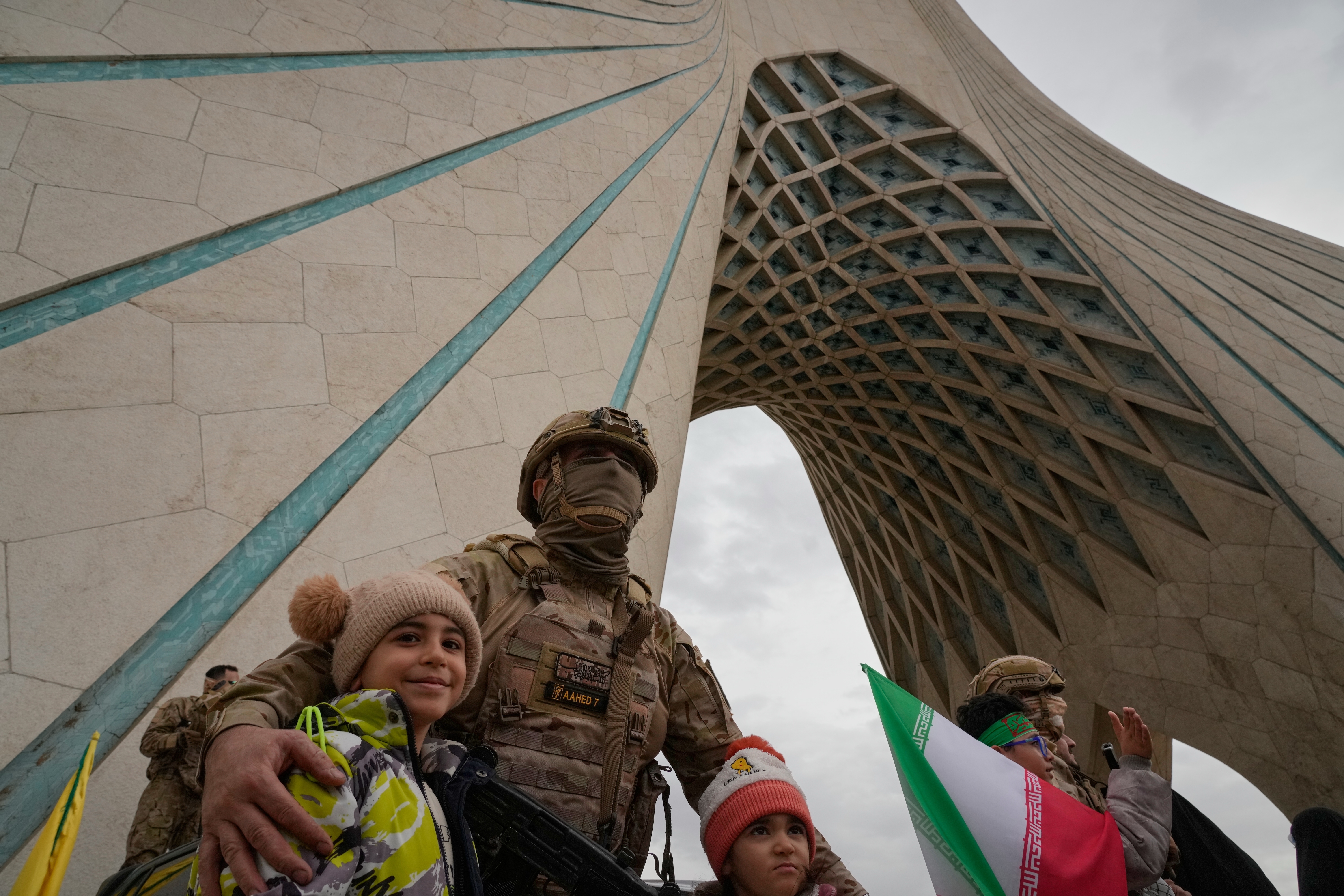 Photos show the Tehran rally marking the anniversary of Iran’s 1979 ...