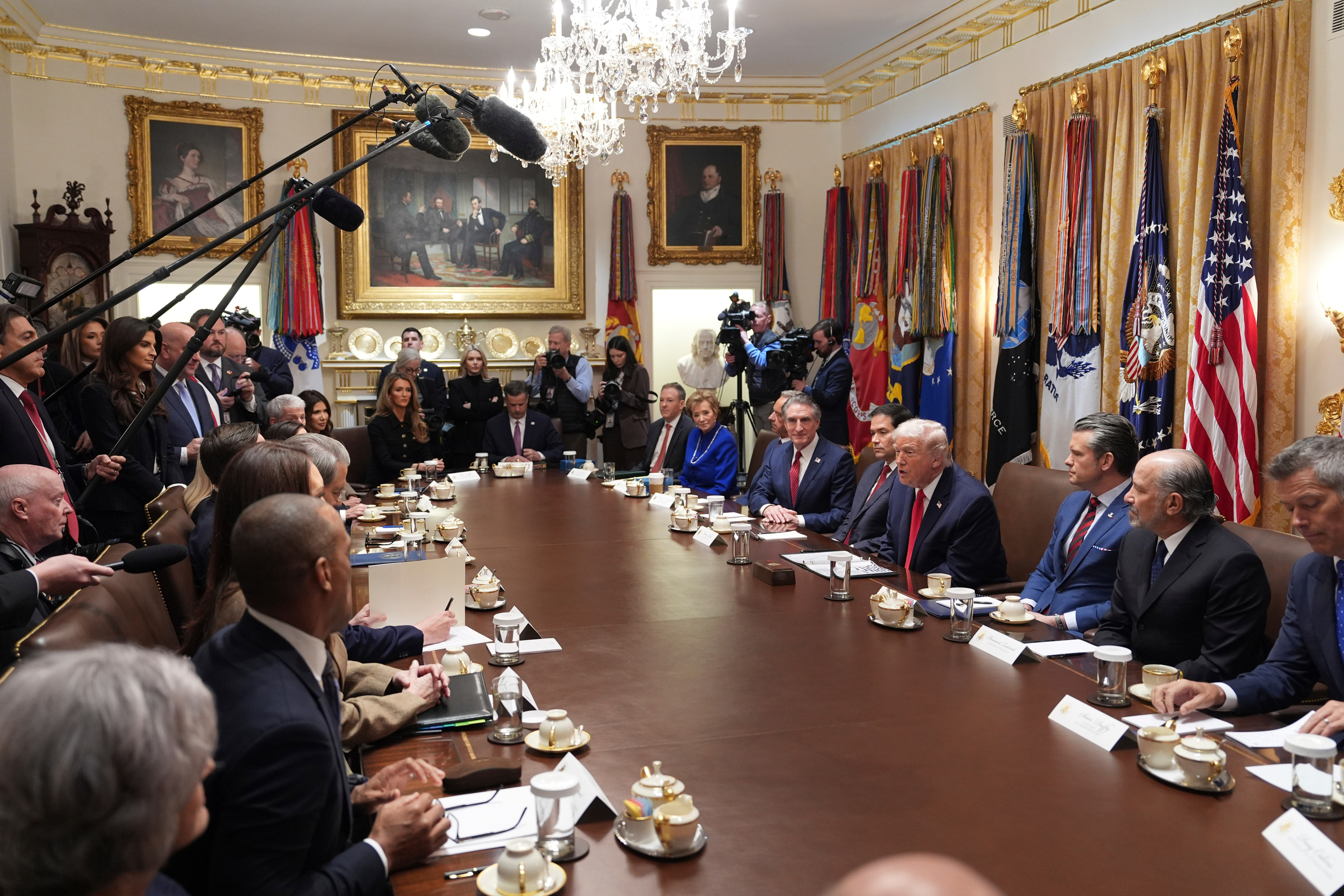 The Latest: Democrats threaten to trigger government shutdown over ICE ...