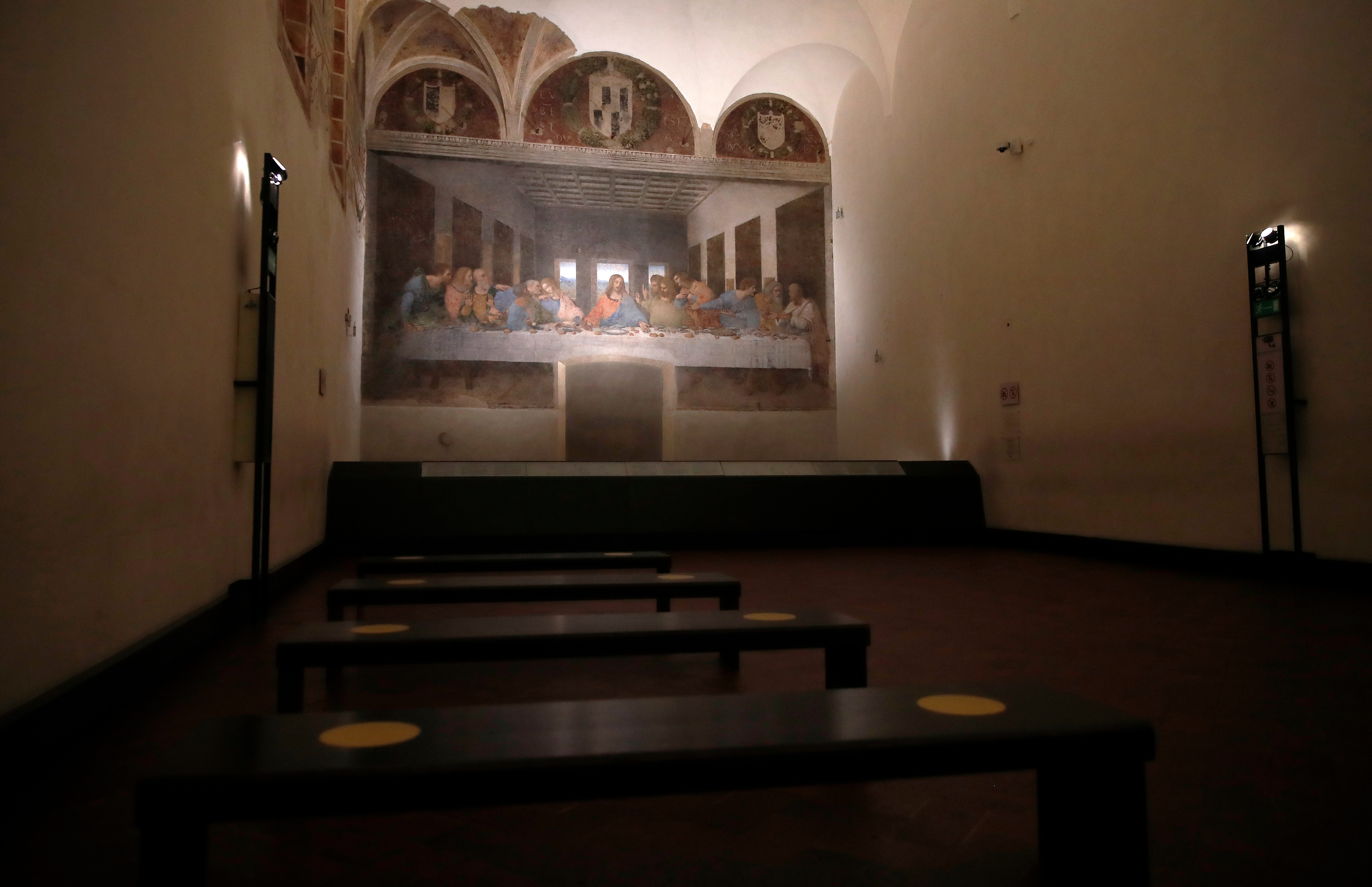 Tourists stopped from seeing The Last Supper, while Olympic VIPs ...