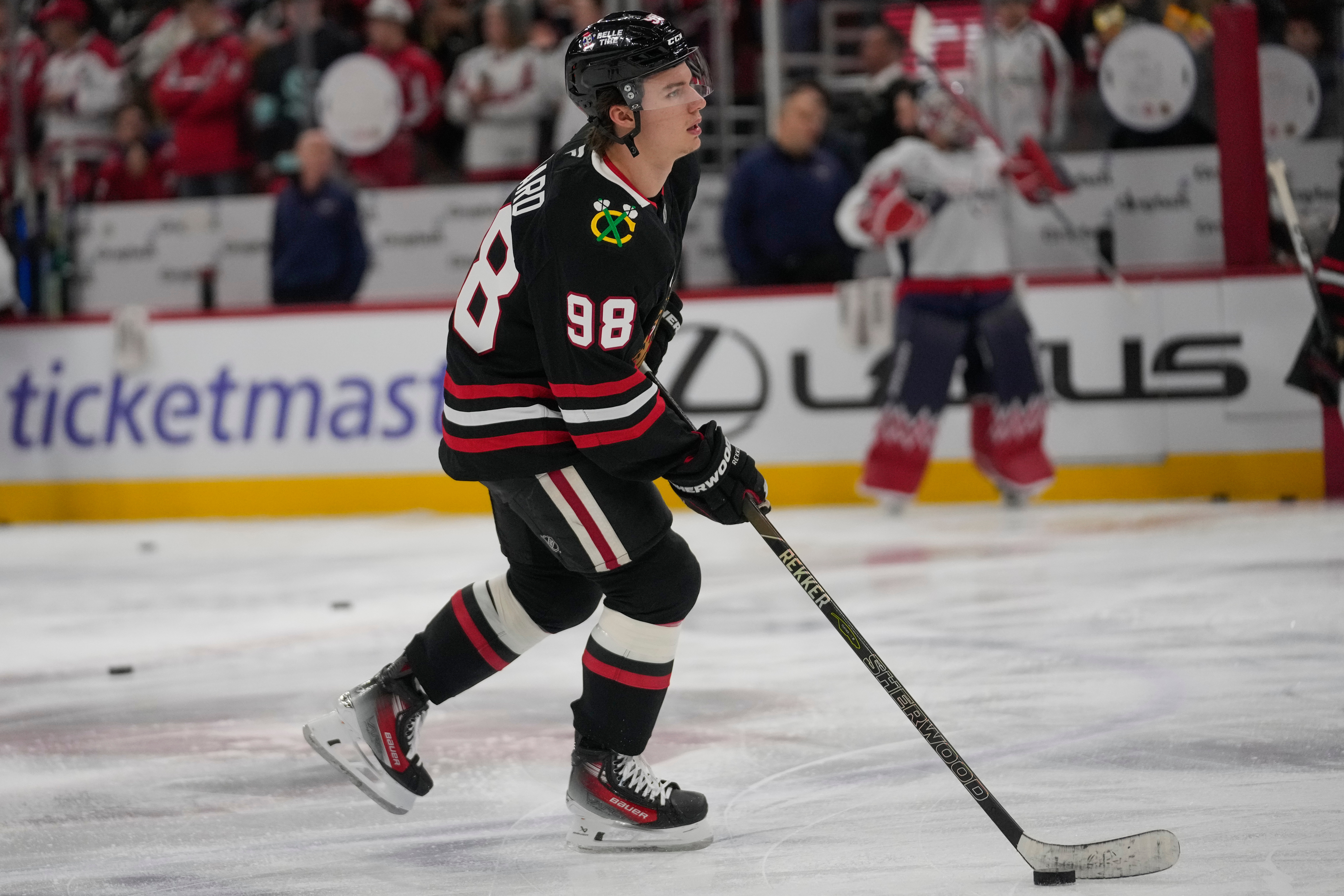Blackhawks center Connor Bedard set to return from shoulder injury ...