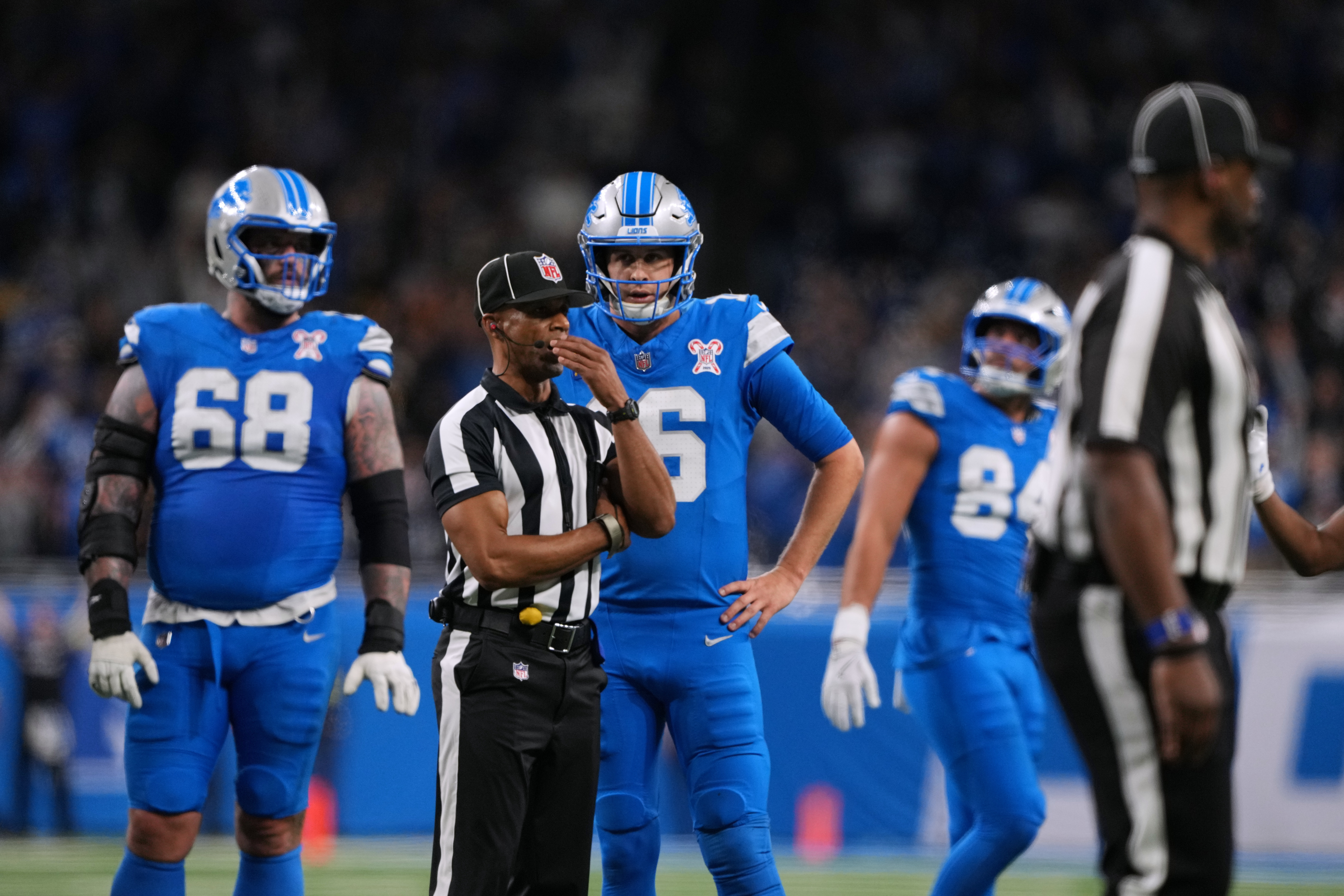 Goff and Campbell refuse to blame officials after Lions' rally is ...