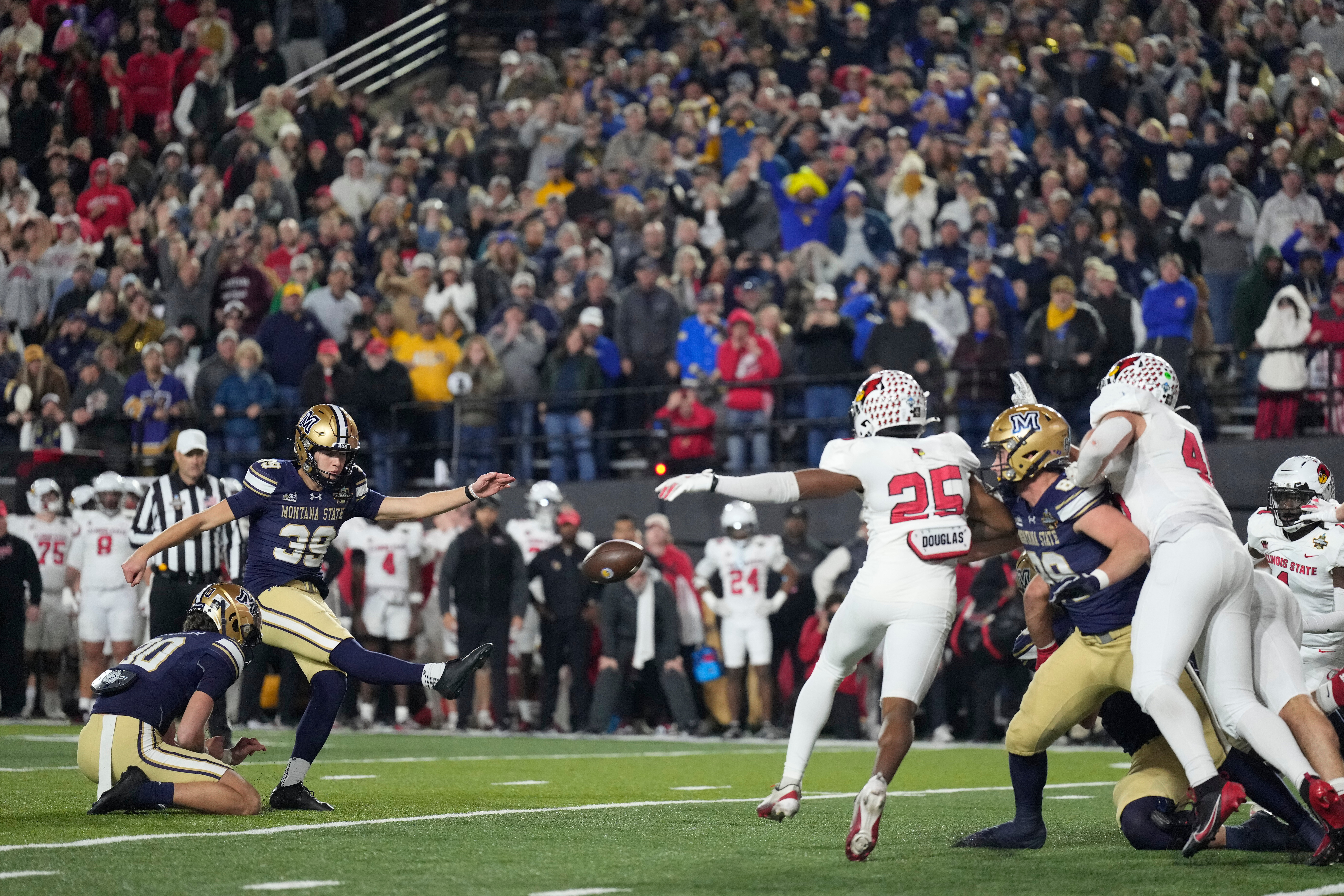 Montana State beats Illinois State in OT for 1st national title since ...
