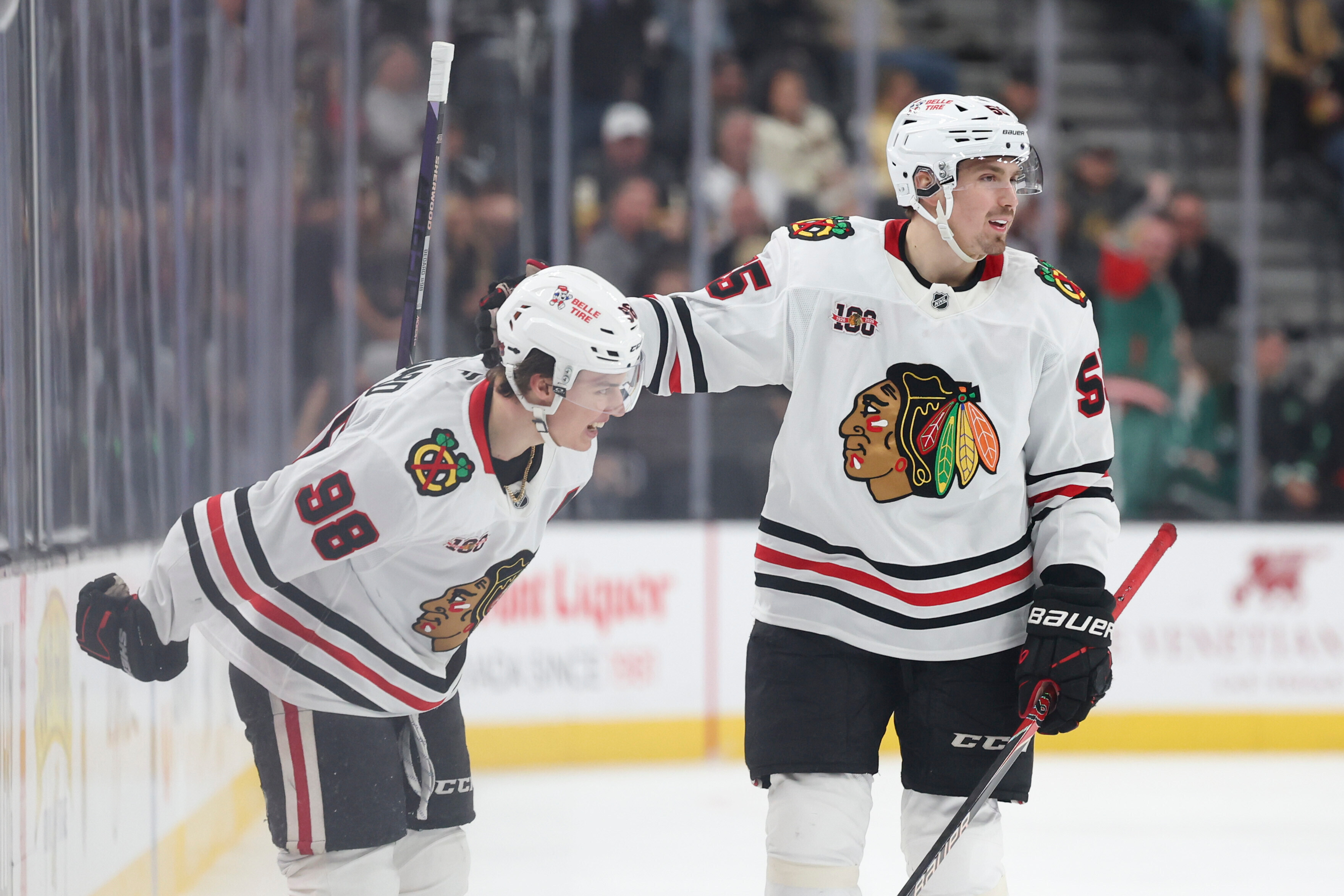 Blackhawks' Bedard injured on last-second faceoff, to miss game against ...