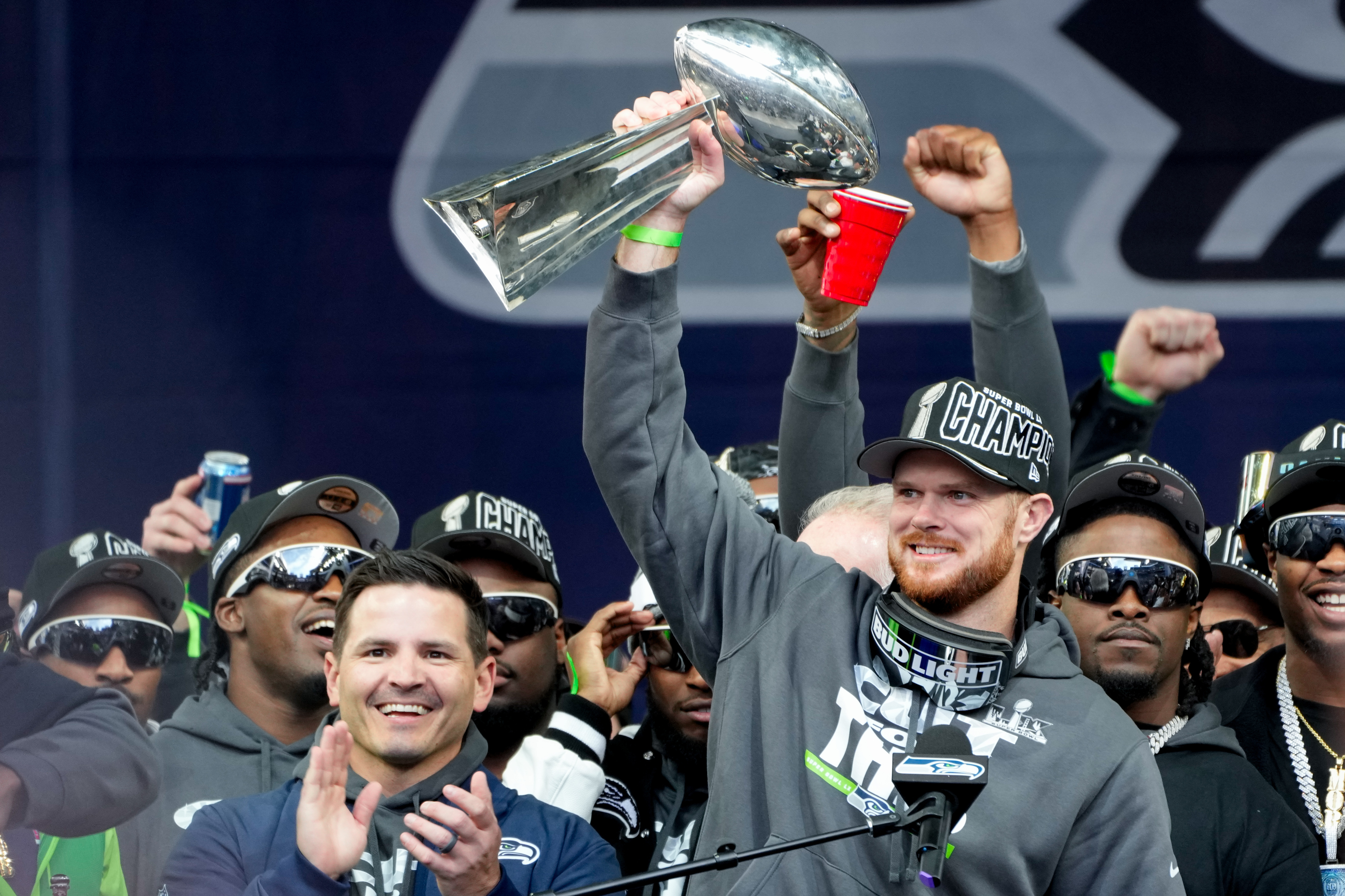 Seattle Seahawks celebrate victory in Super Bowl 60 with parade on ...