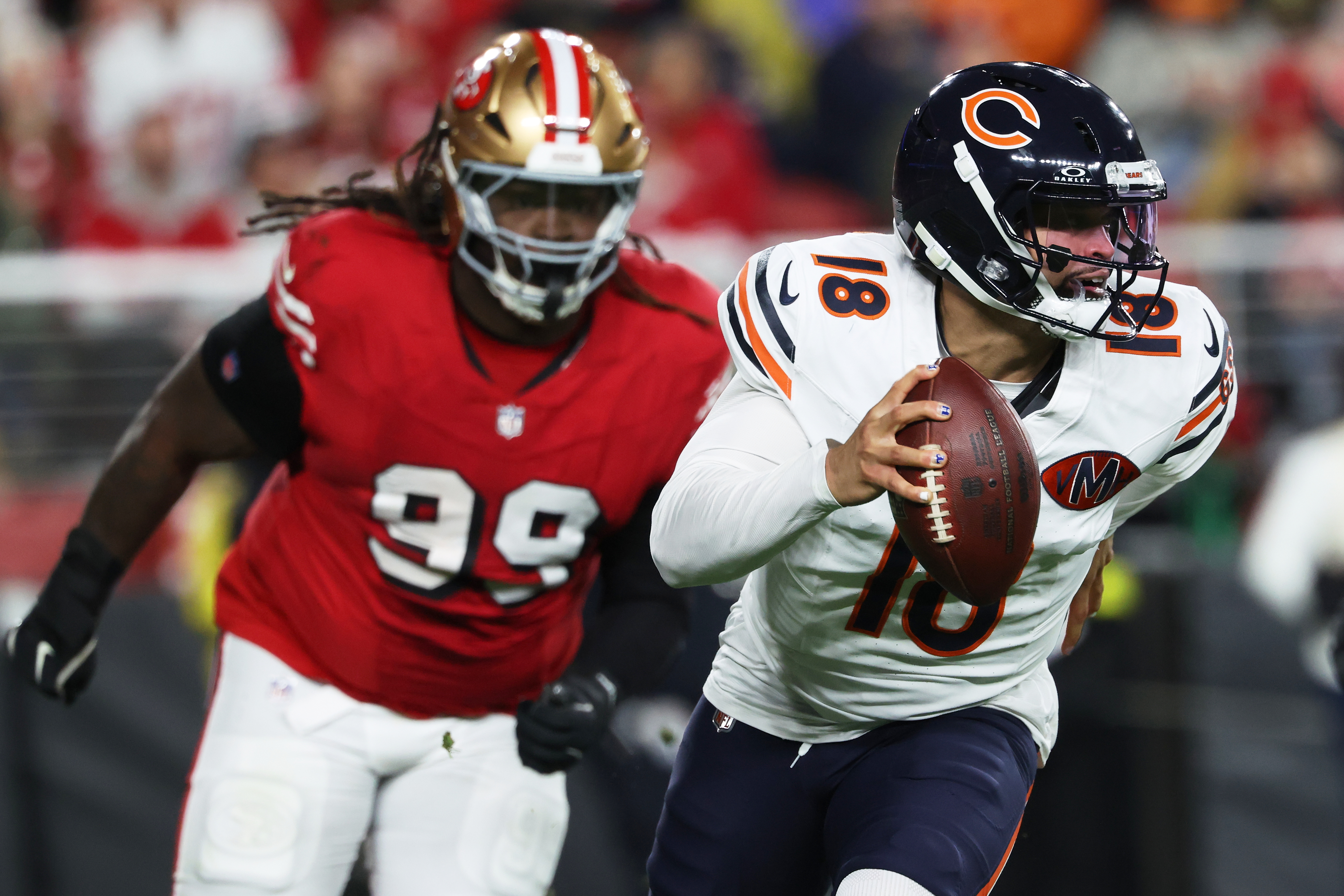 Going into finale, Caleb Williams approaches Bears' single-season ...