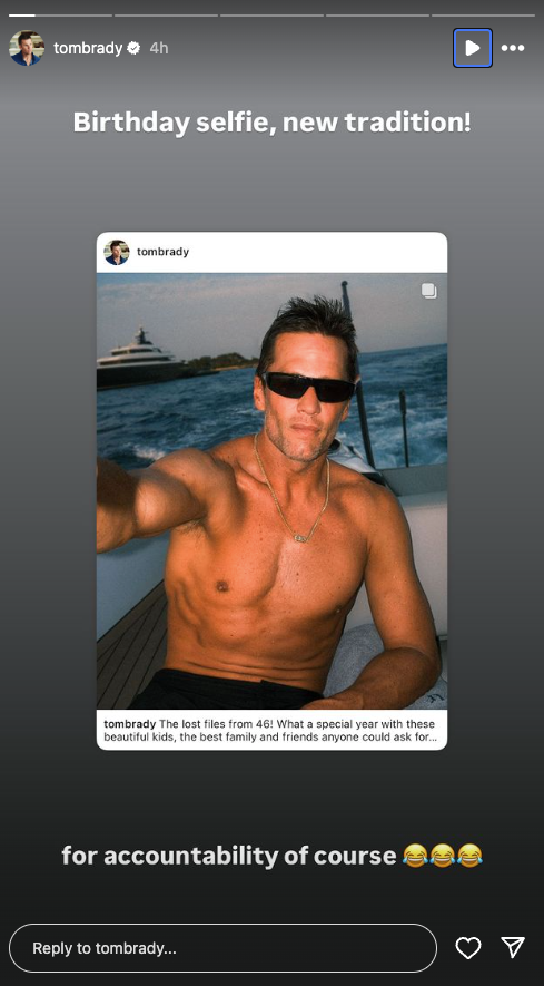 Tom Brady Posts Thirst Trap to Celebrate 47th Birthday, Calls It a New Tradition | 9news.com