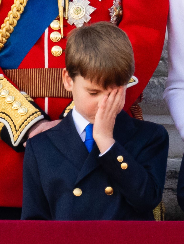 Prince Louis puts his silly faces and dance skills on display at 2024 ...