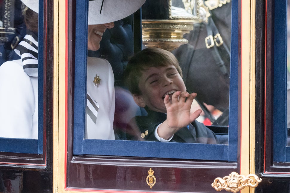 Prince Louis puts his silly faces and dance skills on display at 2024 ...