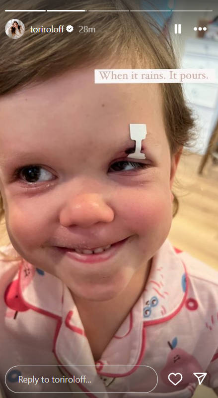 Tori and Zach Roloff's Daughter Lila Suffers Injury in the Pool: 'Split ...