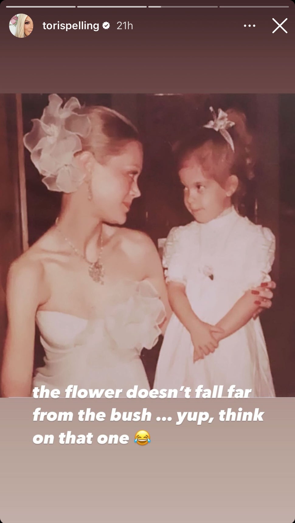 Tori Spelling Posts Mother's Day Tribute to Formerly Estranged Mom ...