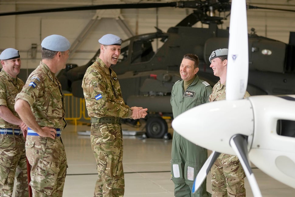 Prince William Suits Up in Uniform to Take Over King Charles' Role as ...