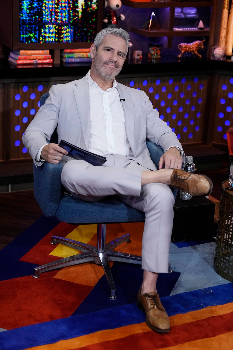 Andy Cohen Jokes His Son Ben Is 'Sick' of Him as He Celebrates 'WWHL's ...