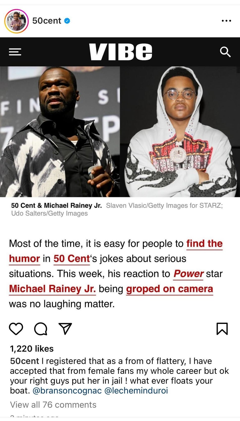 'Power' Actor Michael Rainey Jr. Speaks Out After Viral Livestream ...